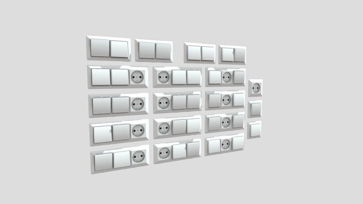 Switches 3D models - Sketchfab