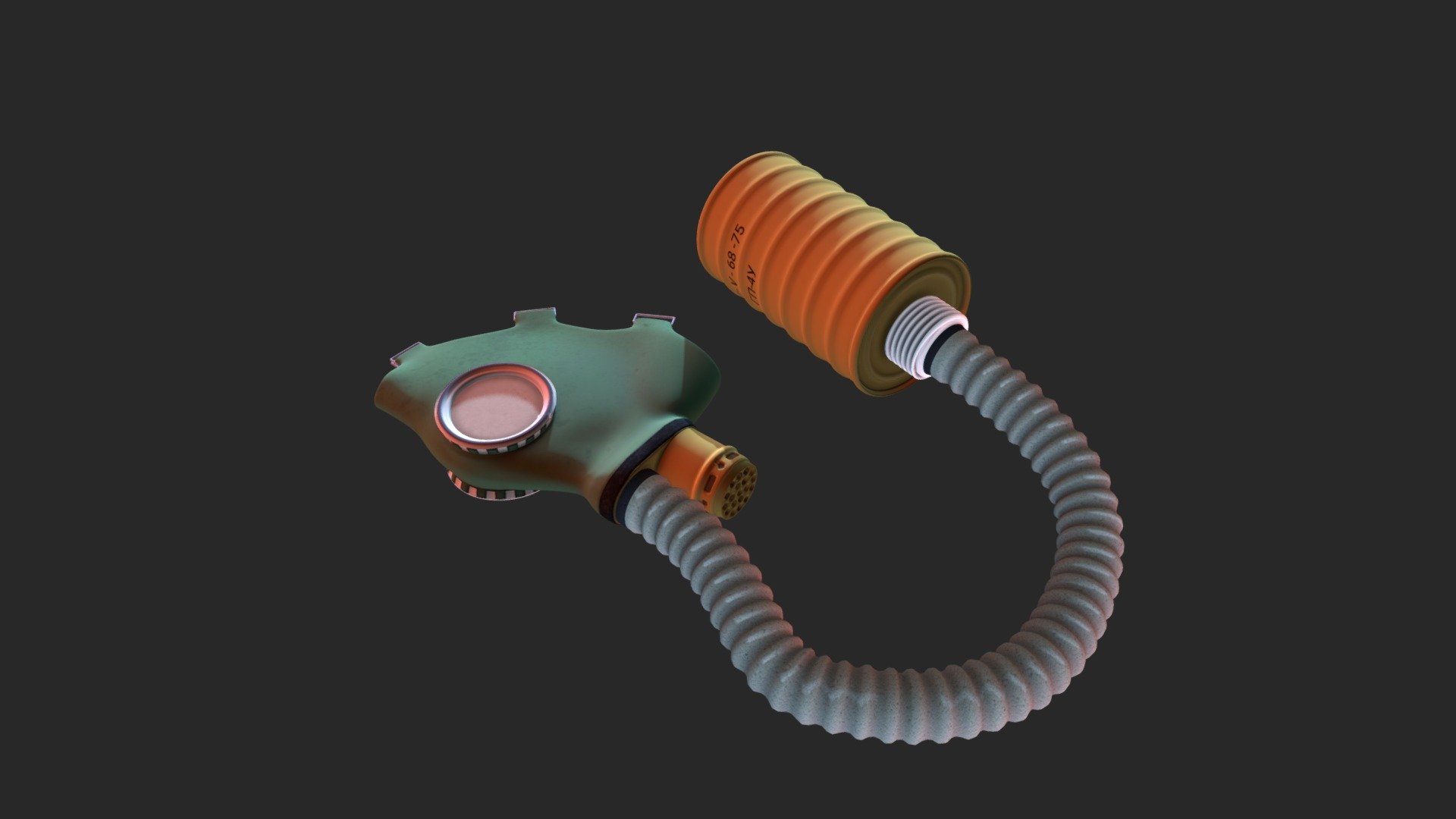 gas mask - 3D model by lingua_franka [4a72003] - Sketchfab