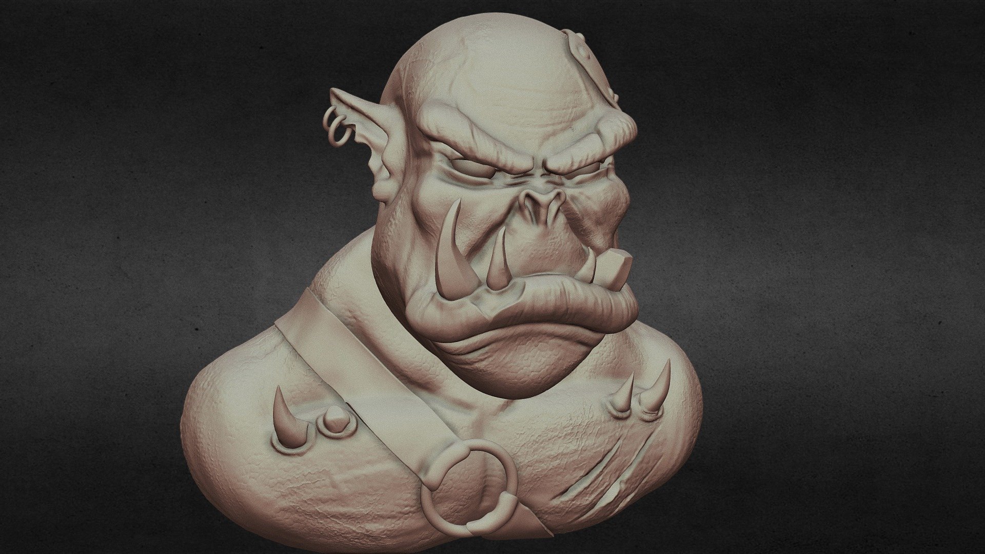 Orc Head - 3D model by anbupi2010 [4a72b15] - Sketchfab