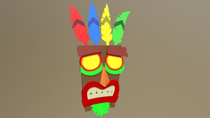 Aku-aku 3D models - Sketchfab