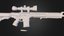 SR 25 Sniper Rifle - 3D model by Belowzero [4a739bd] - Sketchfab