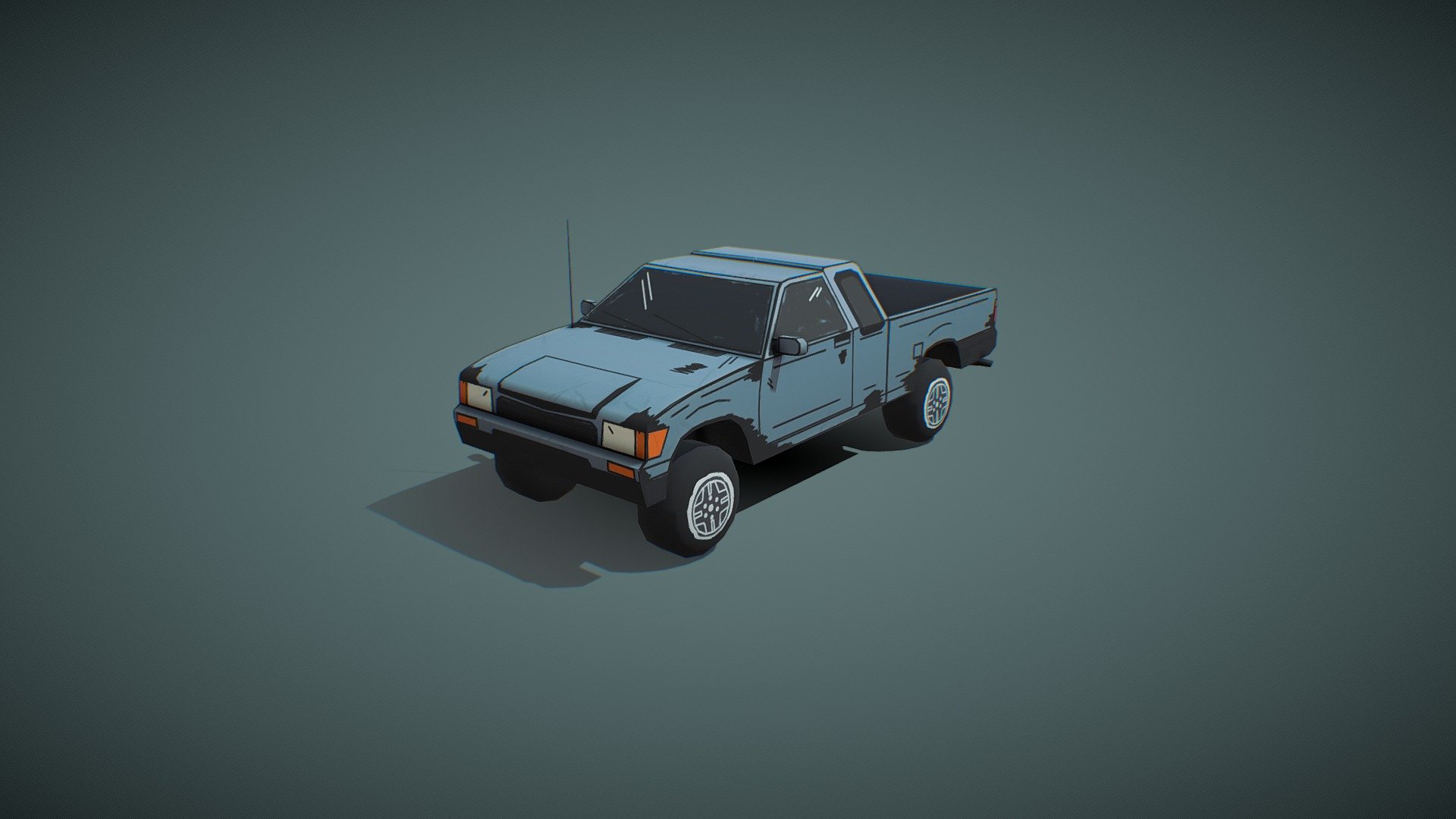 Pickup 3D Papercraft - 3D model by Markus Art (@MARKUSART) [4a75211 ...