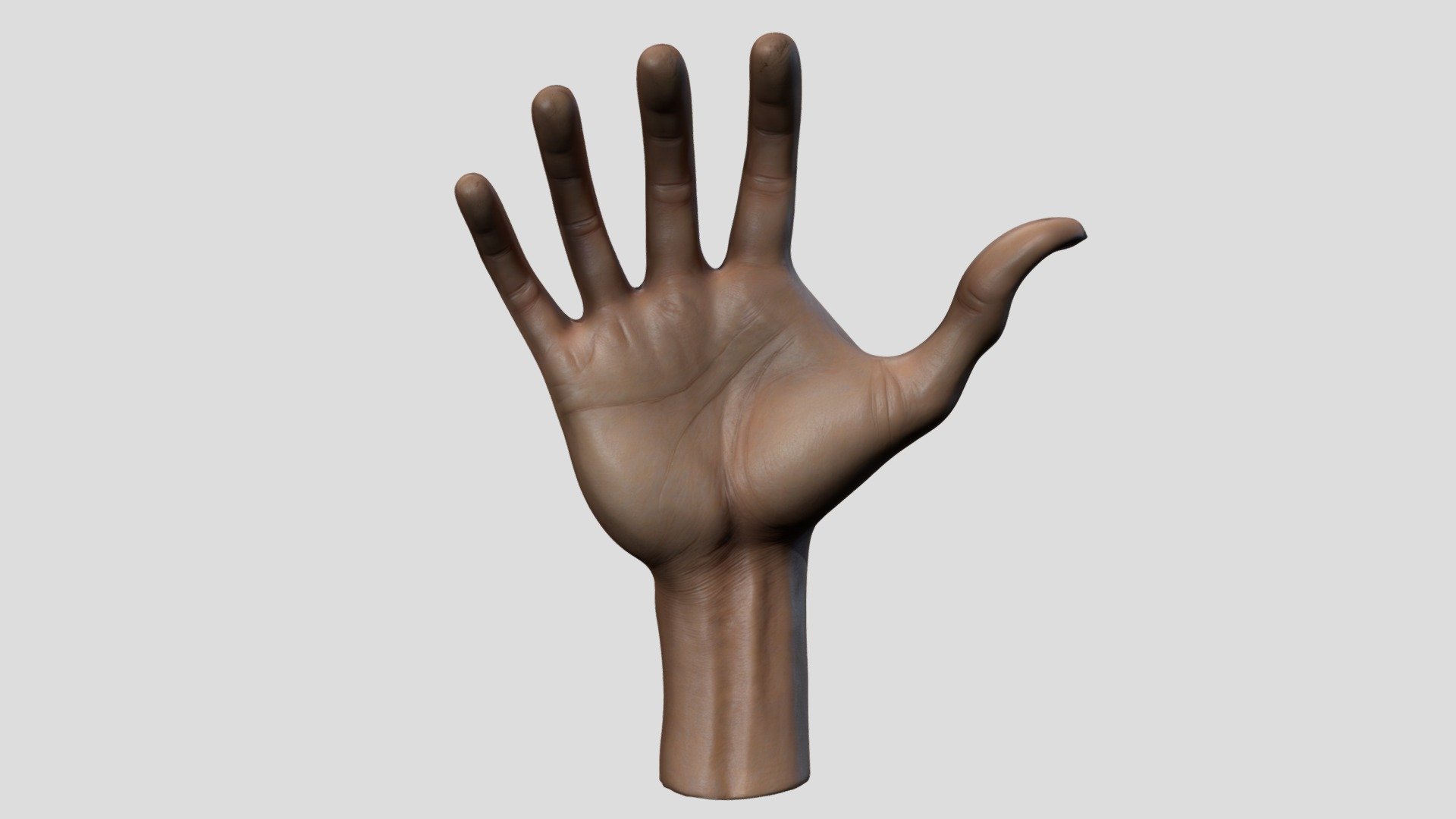 Mutant Male Hand - Buy Royalty Free 3D model by Marco De Simone ...