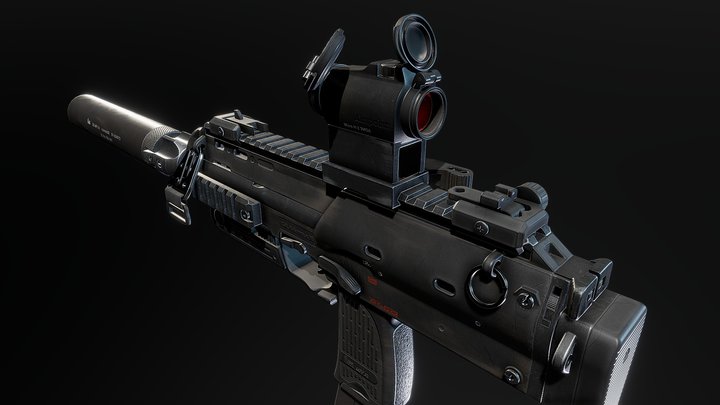 Mp7a1 3D models - Sketchfab