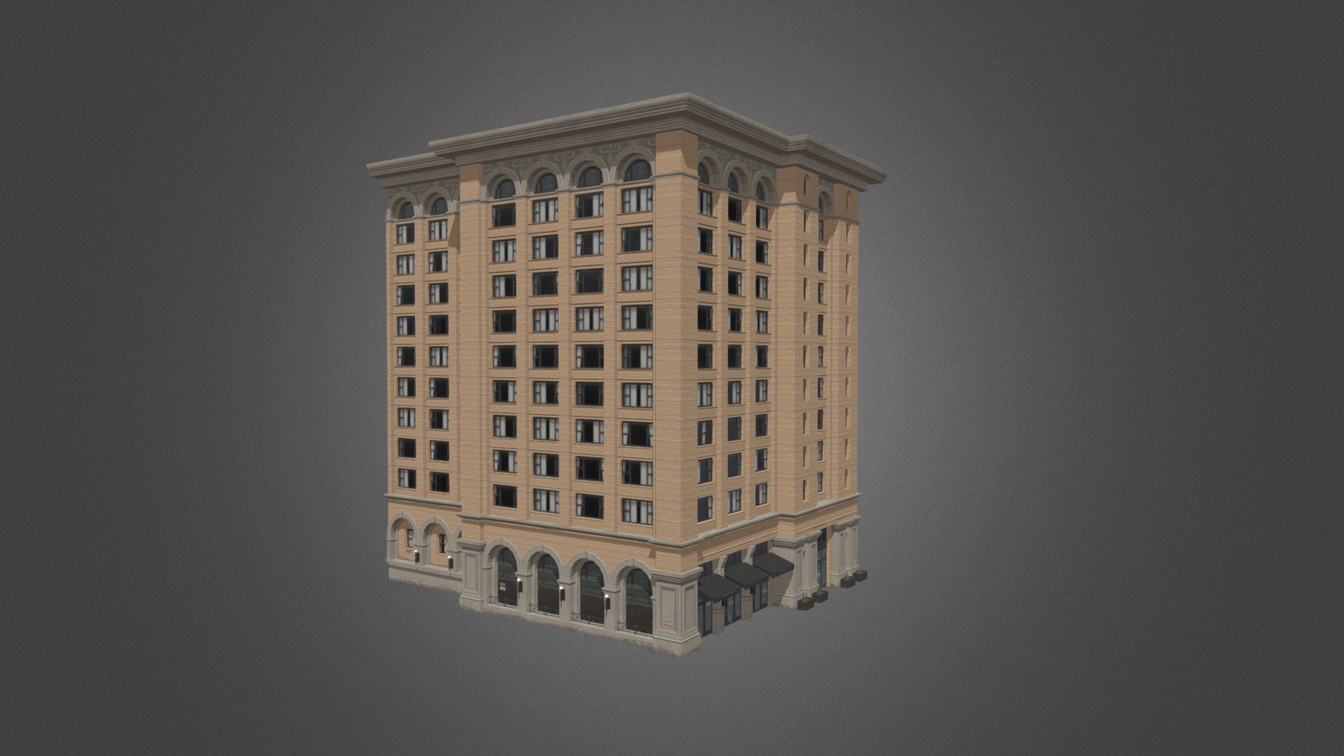 Buildings - 3D model by Denis Semenchenko (@semenchenko) [4a77e3c ...