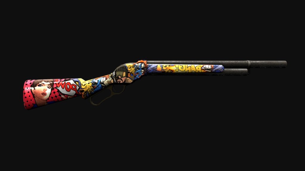 M1887 Comic - 3D model by FabrícioTBS (@fabricioccn) [4a7946f] - Sketchfab