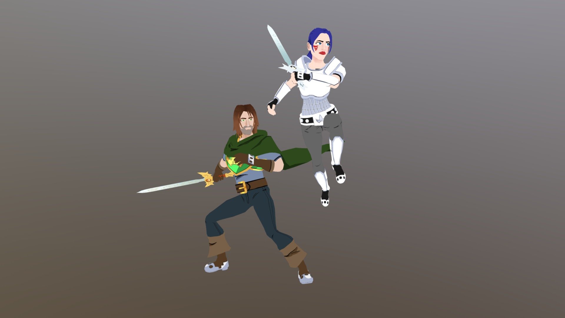 Jarok And Greka - 3D model by SamAlbro [4a79780] - Sketchfab