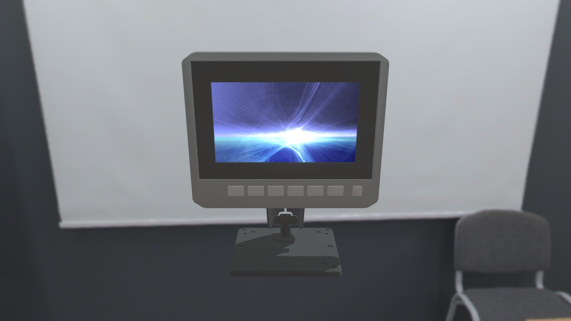 LCD Monitor practise/ 液晶銀幕練習 - Download Free 3D model by 林柏勳(Lin ...