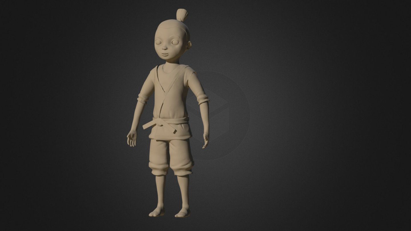 Kid - 3D model by eternal80 [4a7b2bb] - Sketchfab