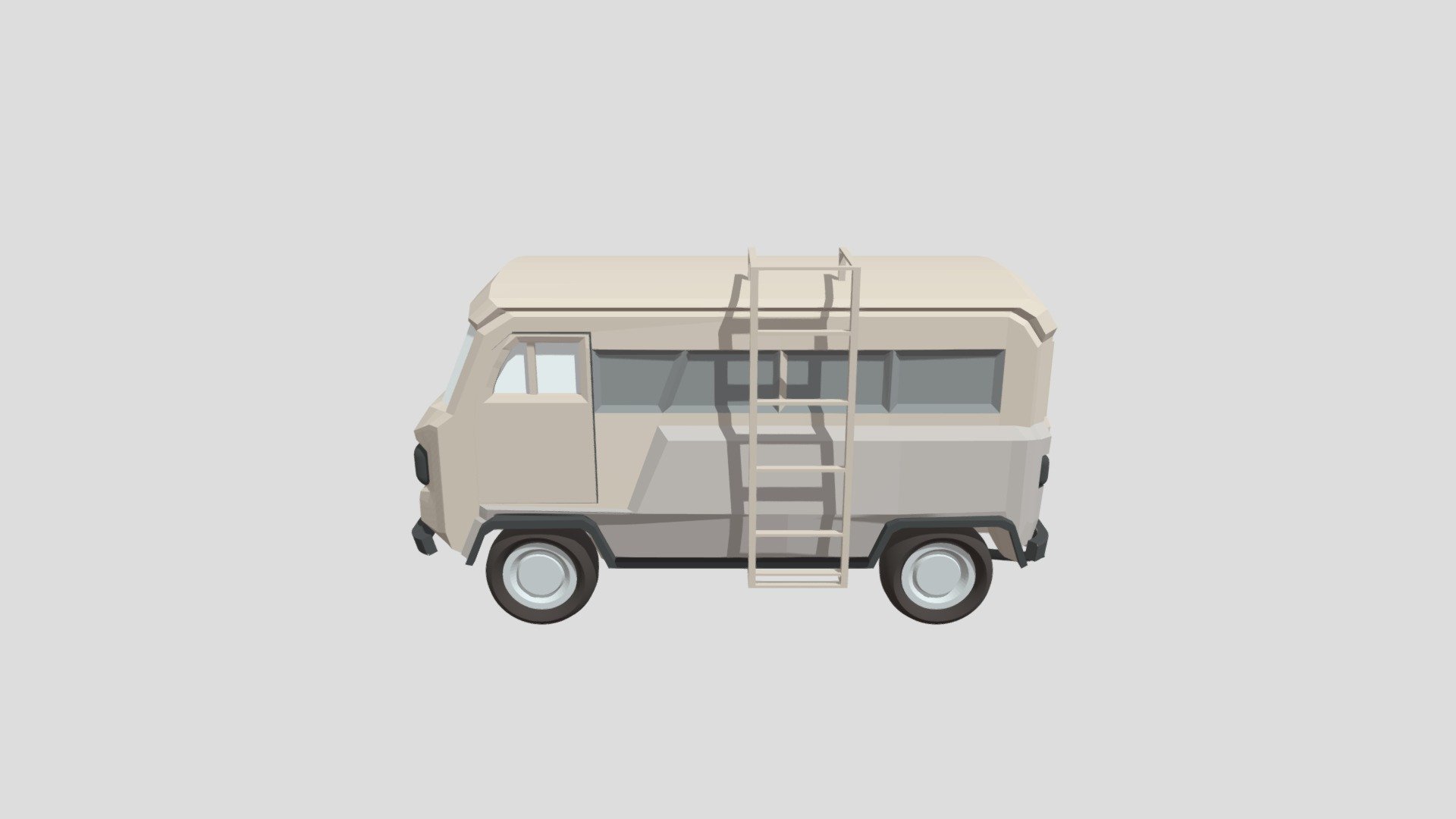 minibus - 3D model by hyakkinuki [4a7b807] - Sketchfab