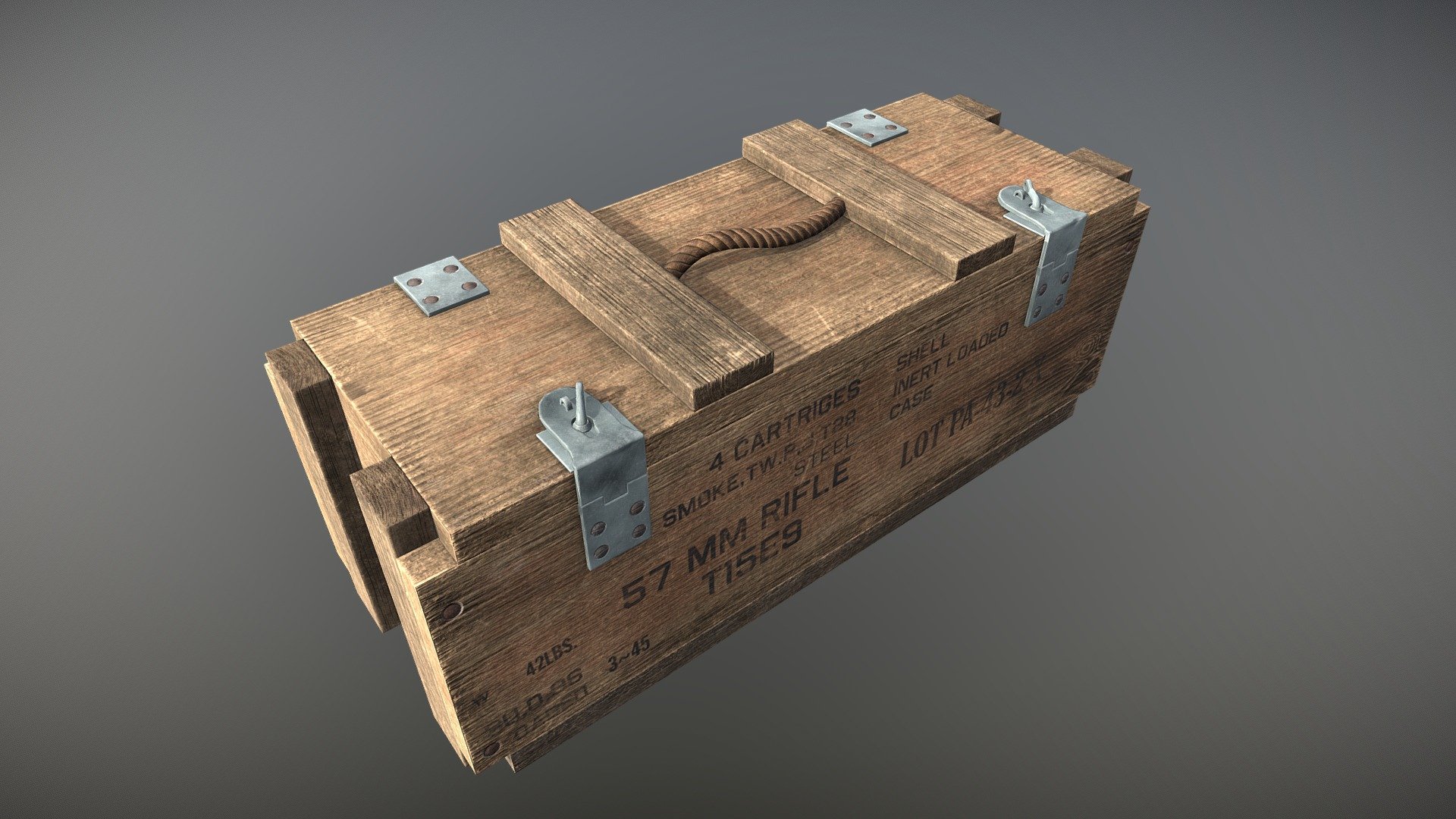 WWII ammo box - Buy Royalty Free 3D model by Ringtail Studios ...
