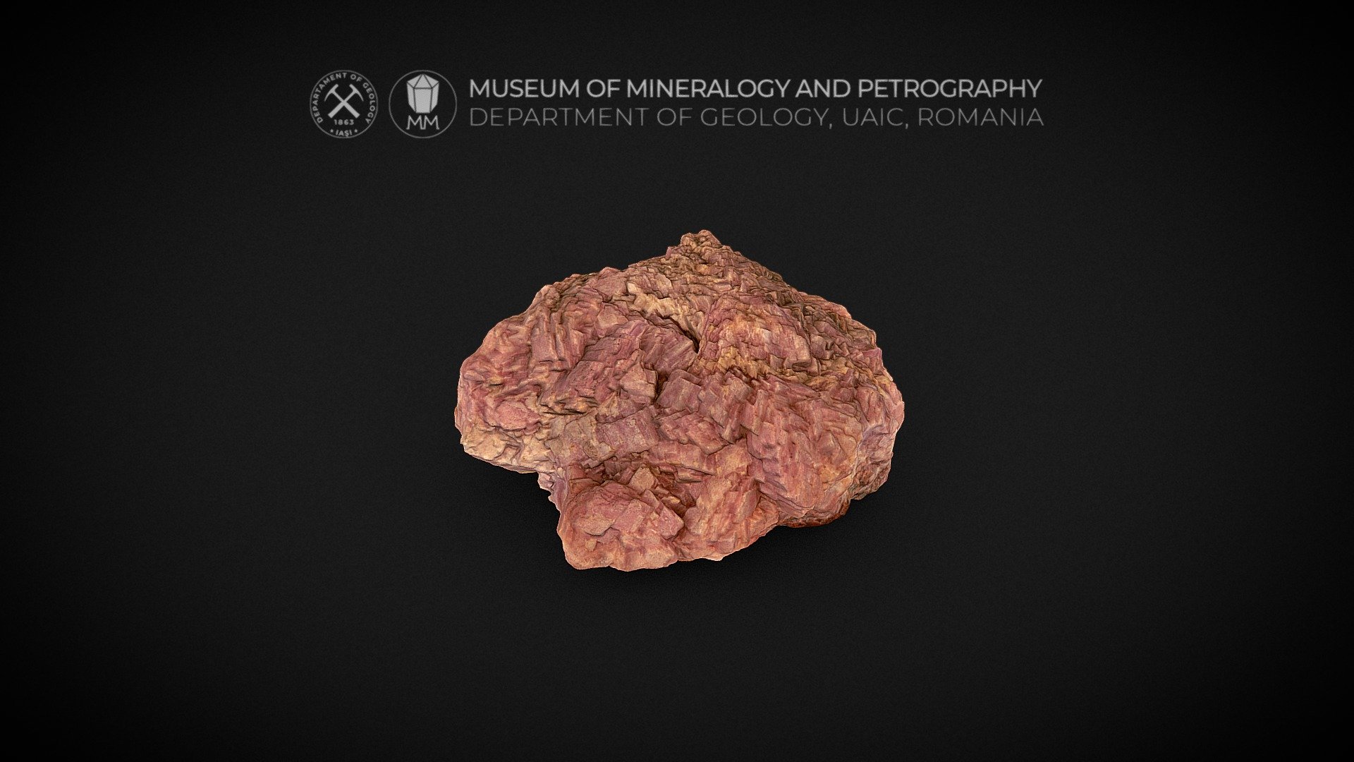 Juicy looking Rhodochrosite rhombohedrons - 3D model by Museum of ...