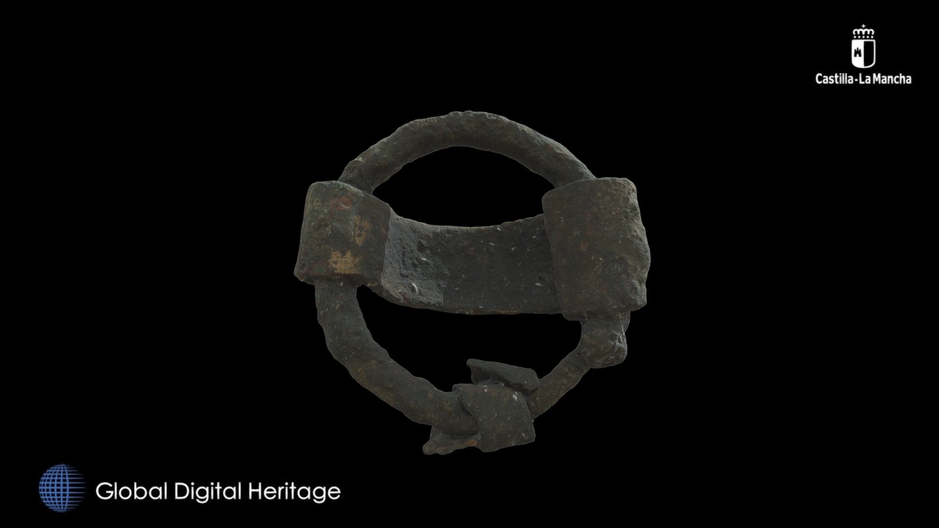 Bronze hispanic fibula, Cerro de las Cabezas - Download Free 3D model ...