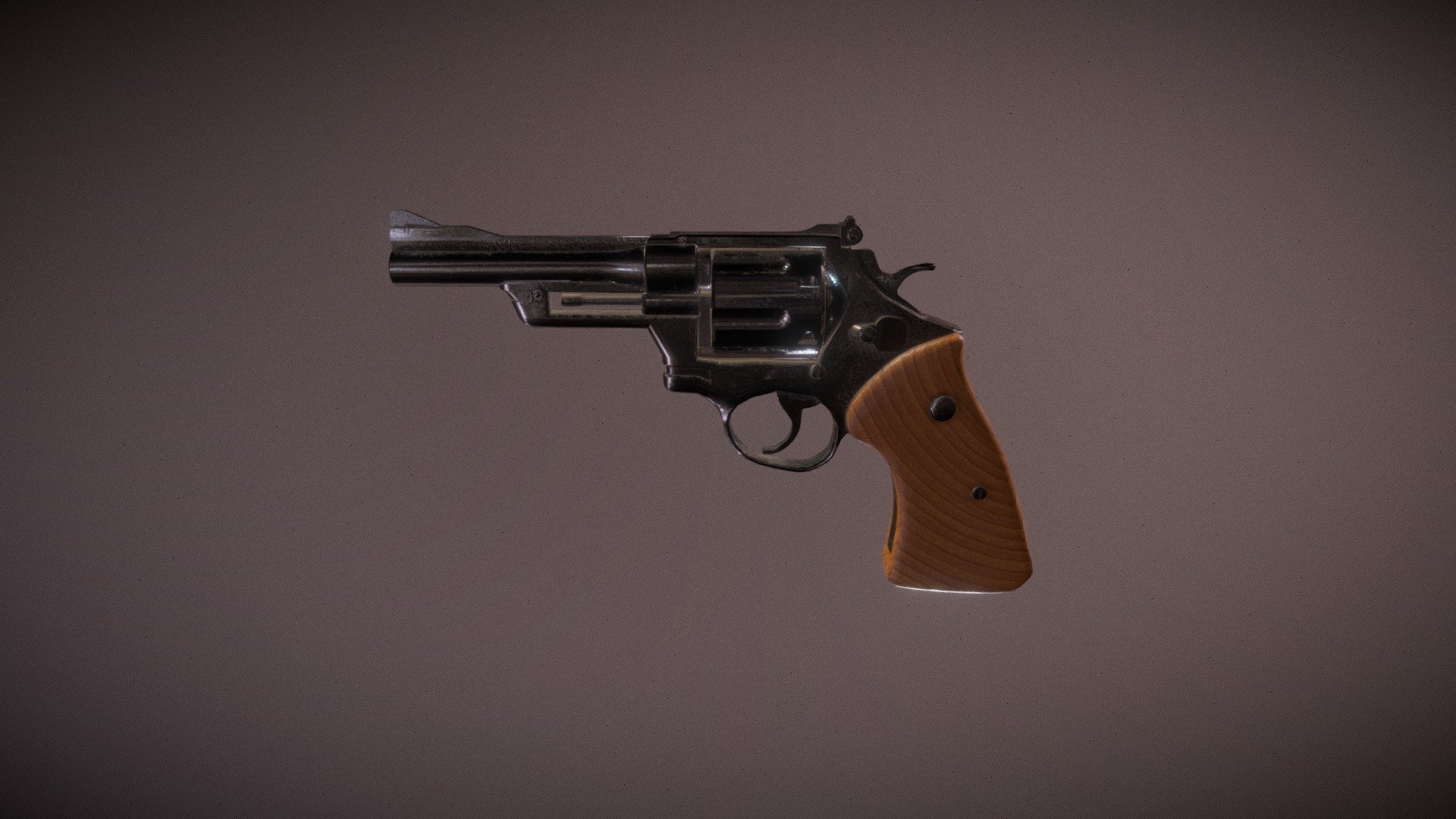 Realistic revolver - 3D model by Ultikynnys [4a7da0e] - Sketchfab