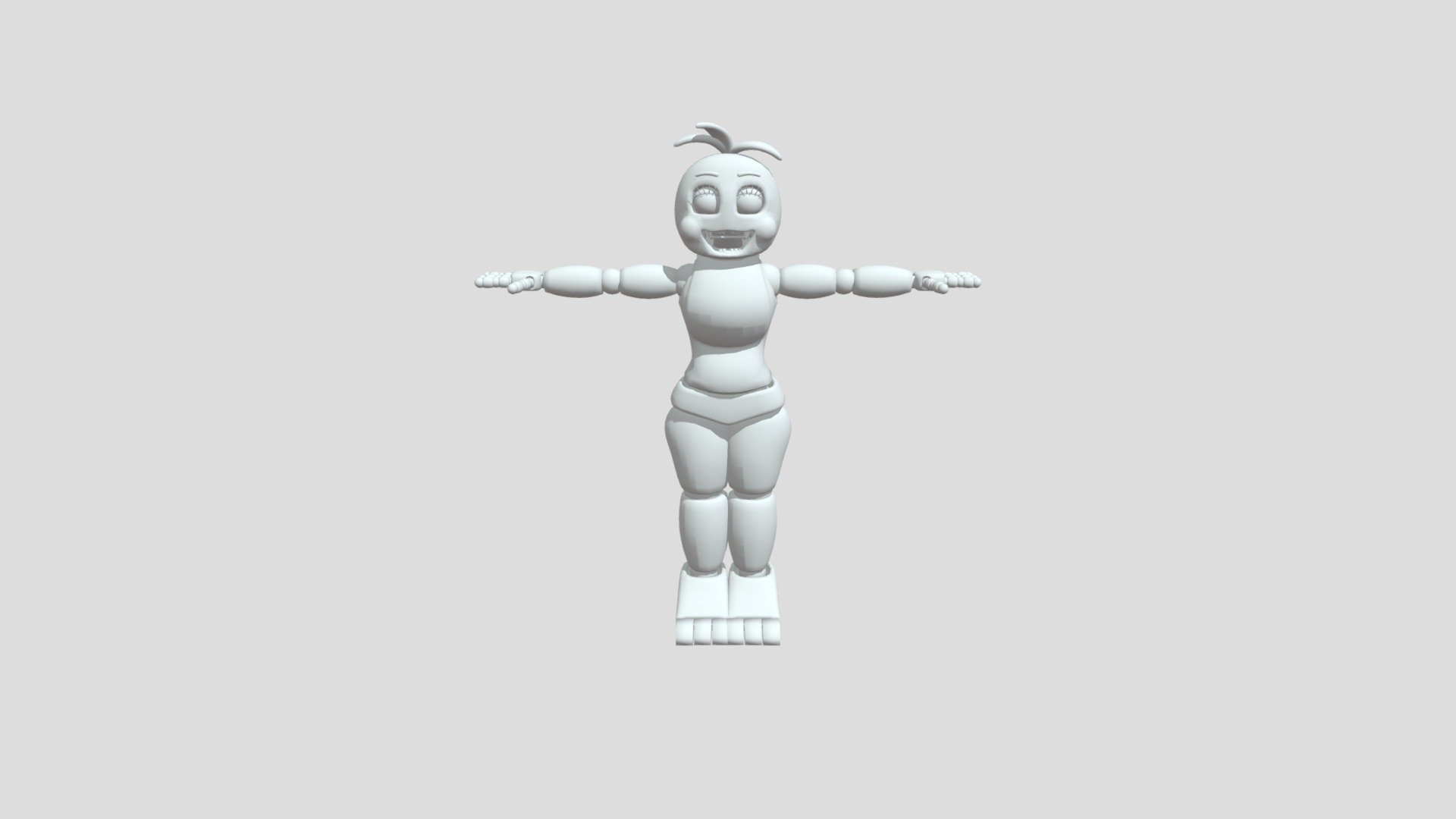 Toy Chica - Download Free 3D model by fernando233 [4a7fcfa] - Sketchfab