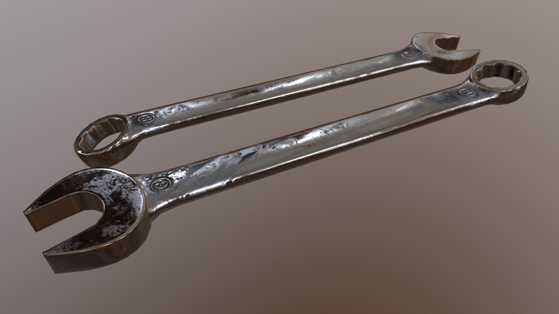 Greasy Wrench - 3D model by NovaaH (@novaasar) [4a80450] - Sketchfab