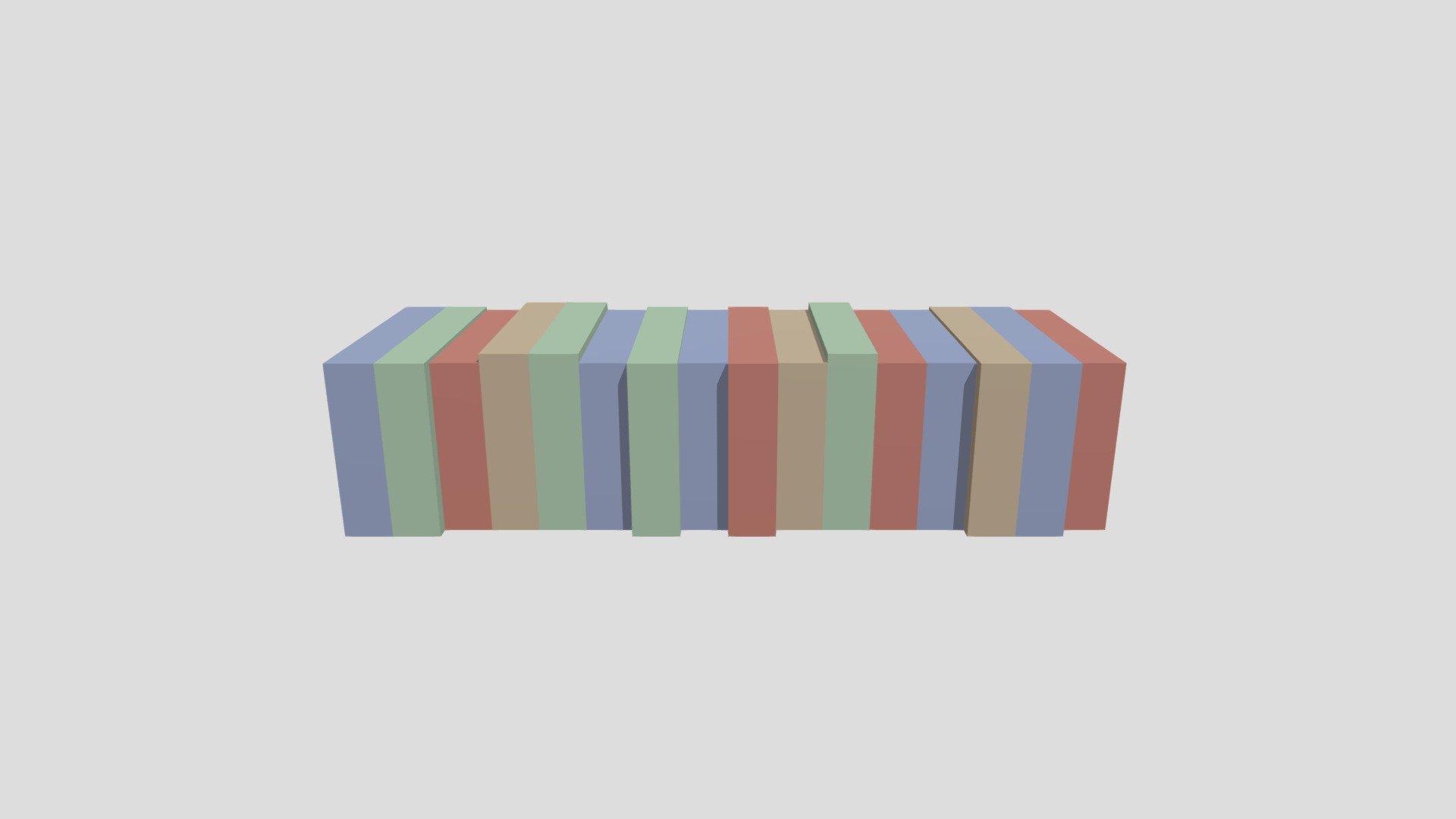 Low Poly Book Bunch - Download Free 3D model by Nat (@NatTriesToModel ...