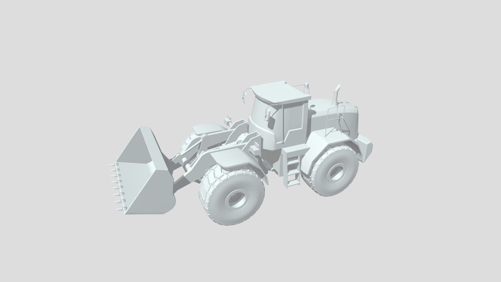 Wheel Loader - 3D model by aridp.viola [4a80cc2] - Sketchfab