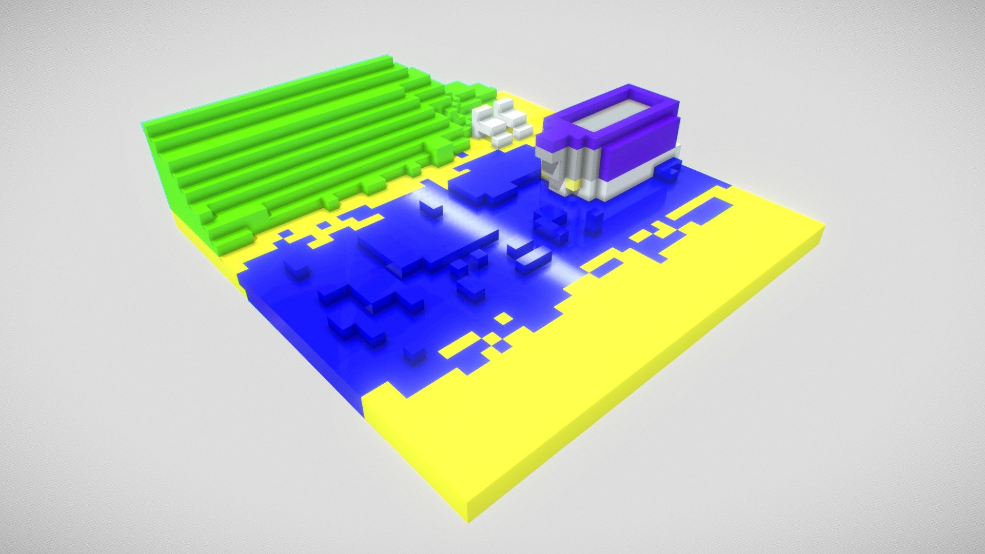 Landscape - Download Free 3D model by ivosa (@jfsngv) [4a81374] - Sketchfab