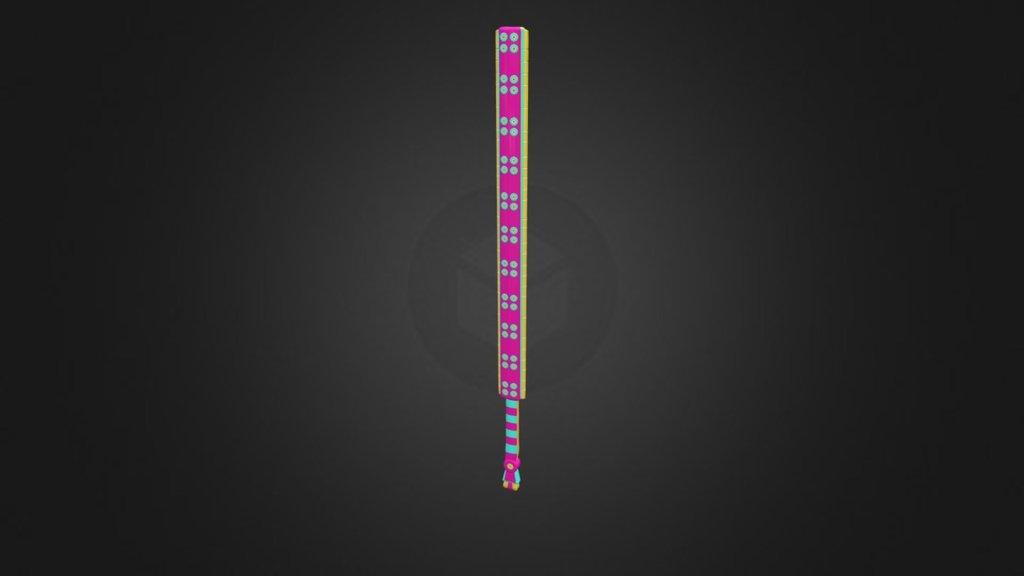 Aztec Sword - Download Free 3D model by Blender Books (@blenderbooks ...