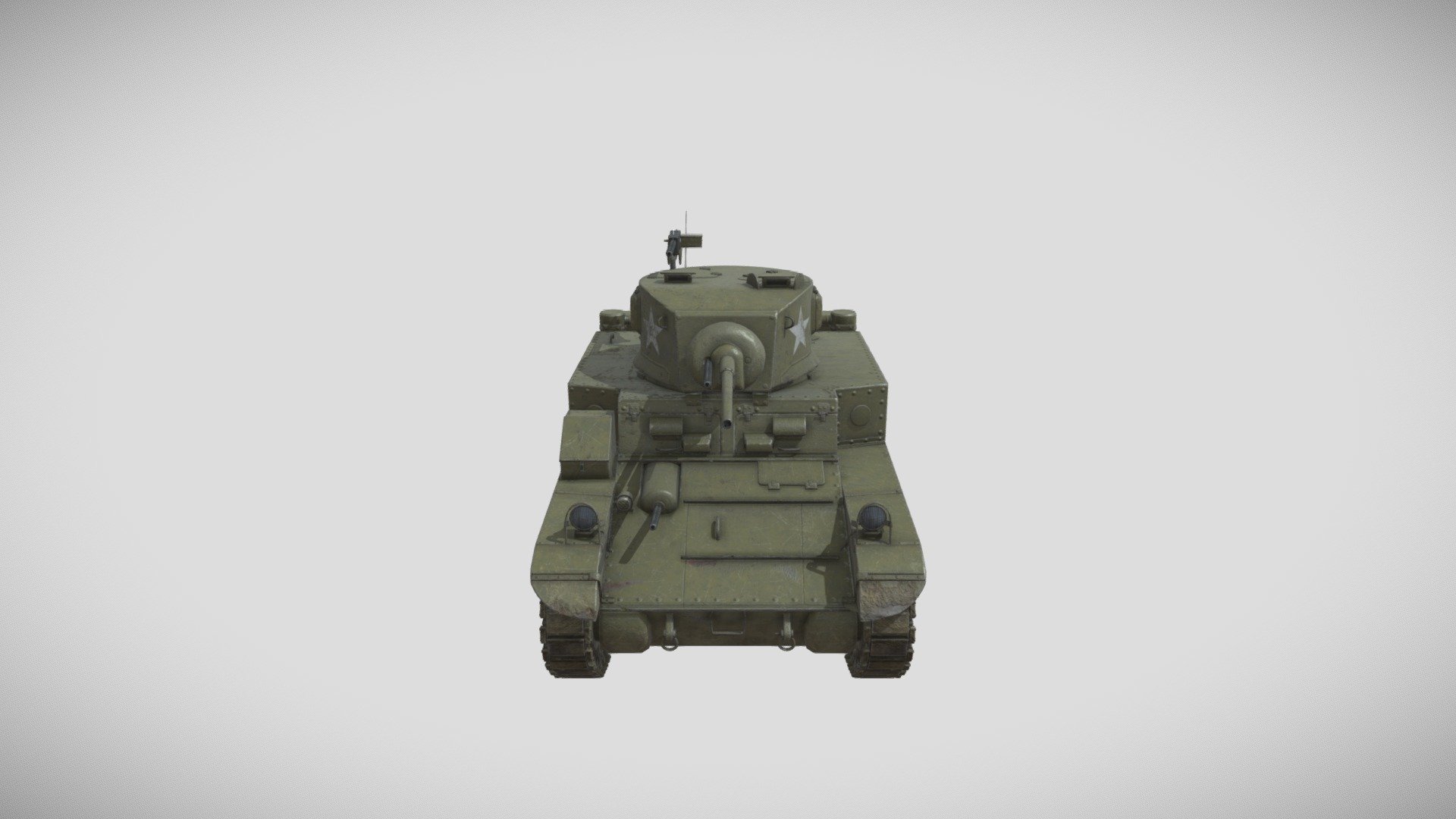M3 Stuart Tank - 3D model by Aloha.Proidoha [4a85206] - Sketchfab