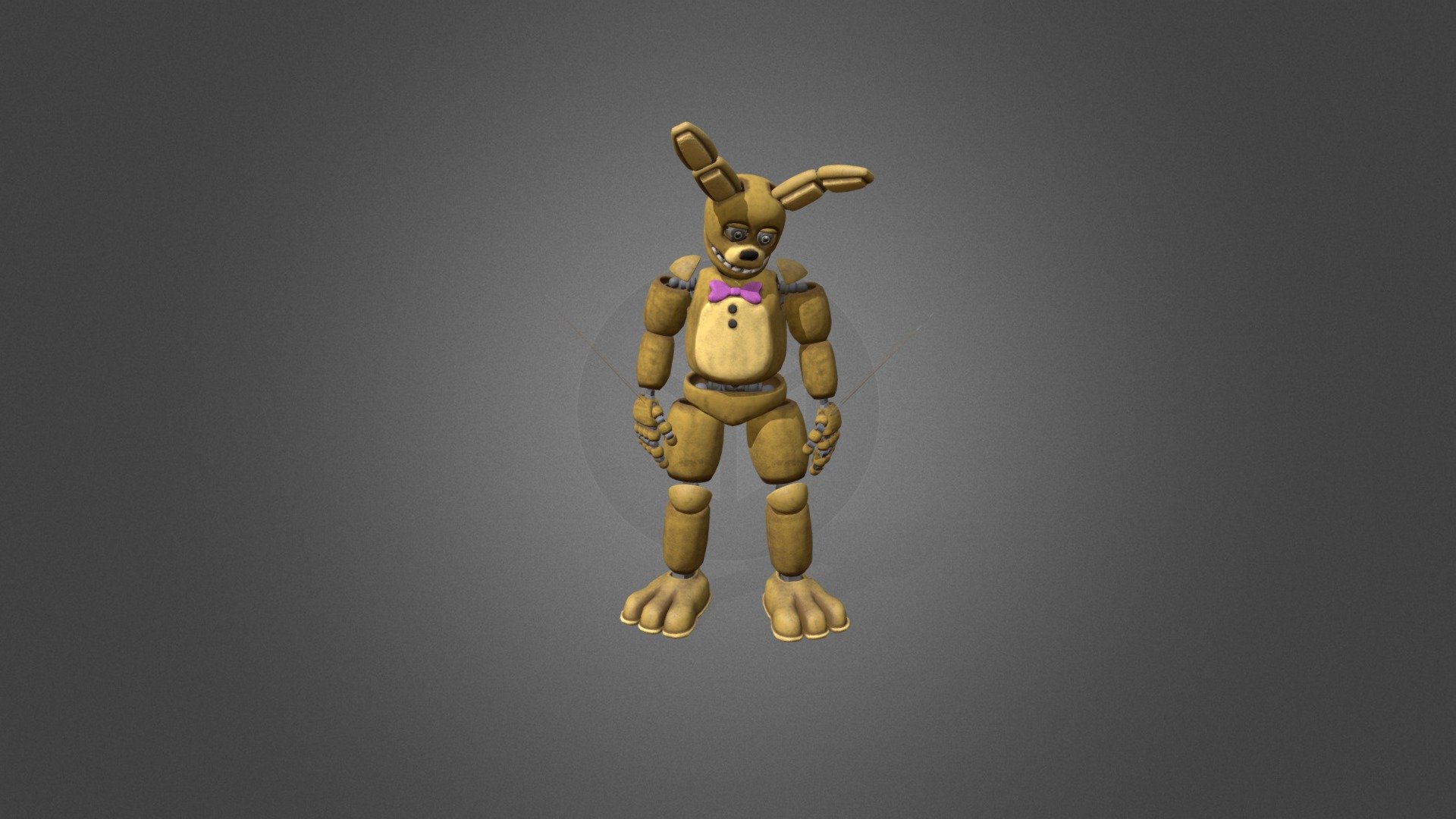 Lore Accurate HW SpringBonnie (Fixed Springtrap) - Download Free 3D ...