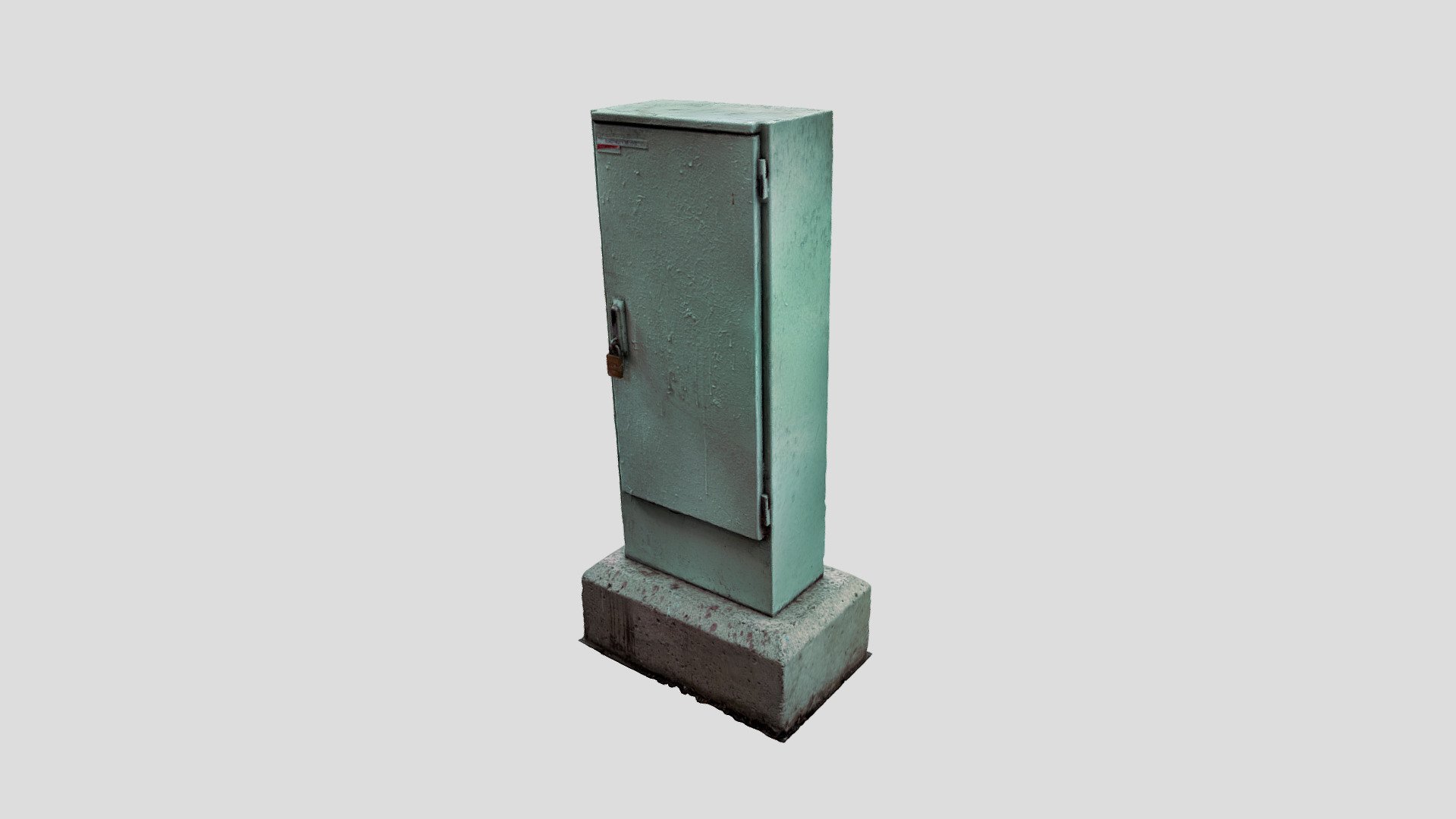 Electricity Utility Box - Download Free 3D model by monoganog [4a865b7 ...