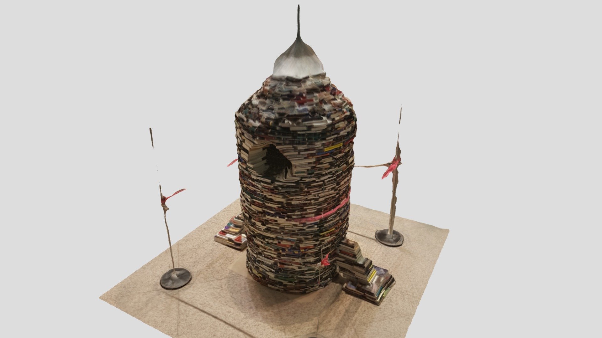 Tower Of Books OBJ - Download Free 3D model by kova484 [4a86de8 ...