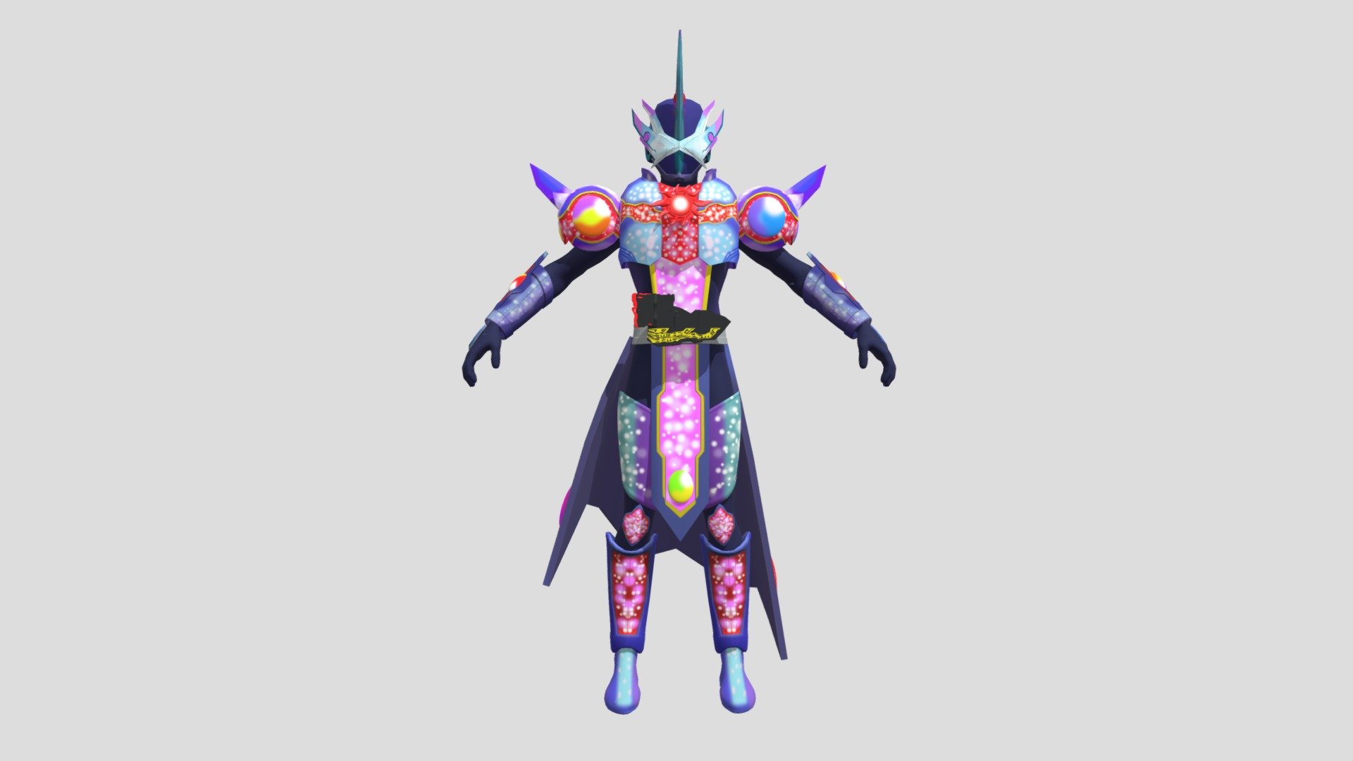 Kamen Rider Cross x Saber galaxy form - 3D model by Hendri Susanto ...