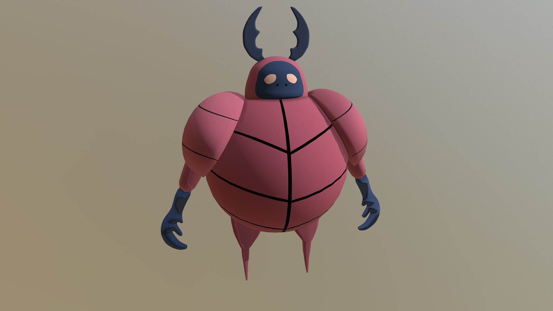(OLD) Dung Defender [Hollow Knight] - 3D model by TrixxedHeart [4a870d6 ...