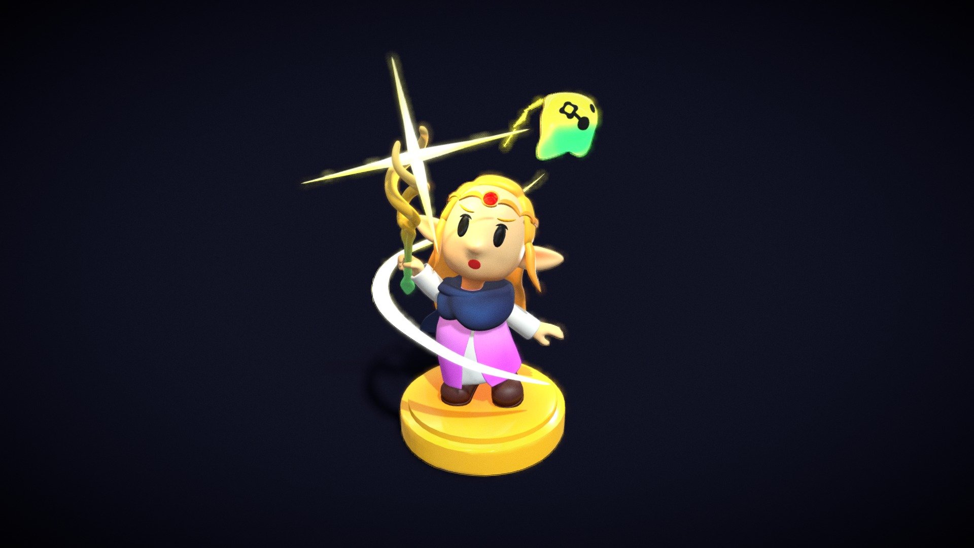Zelda echoes of wisdom - Buy Royalty Free 3D model by marcoseec ...