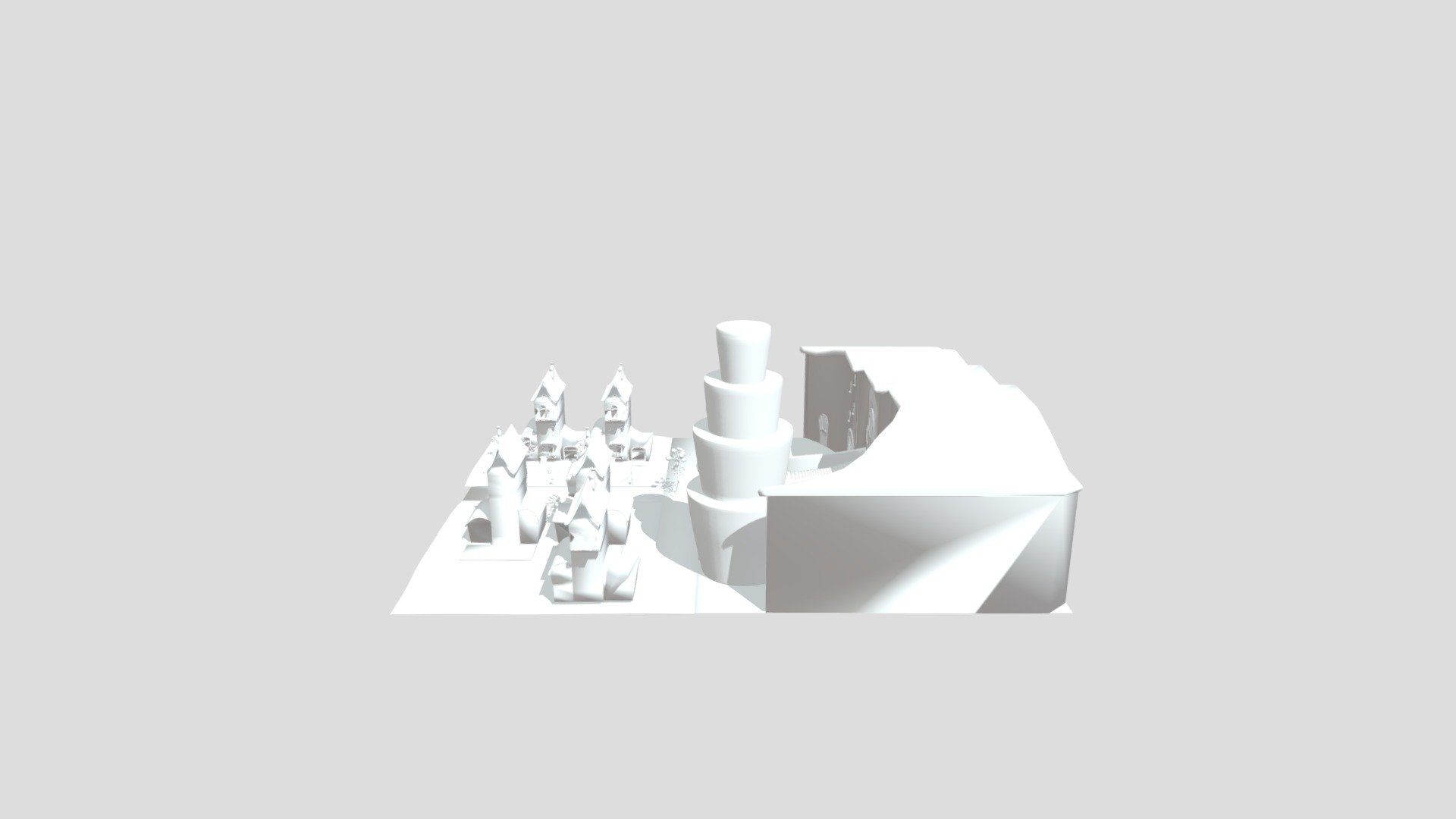 Thneedville (Lorax) - Modelling 3D - 3D model by Gabriele.Lemos (@gabi ...