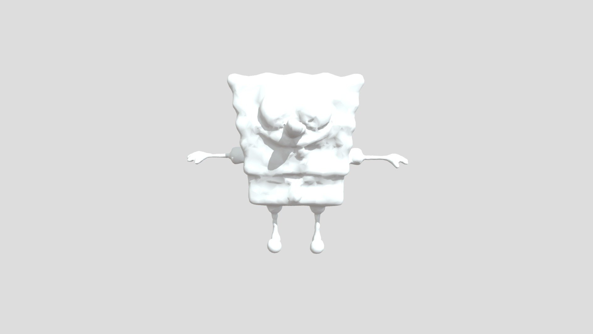 SpongeBob SquarePants - 3D model by FRED (@trc13297) [4a8a1ef] - Sketchfab