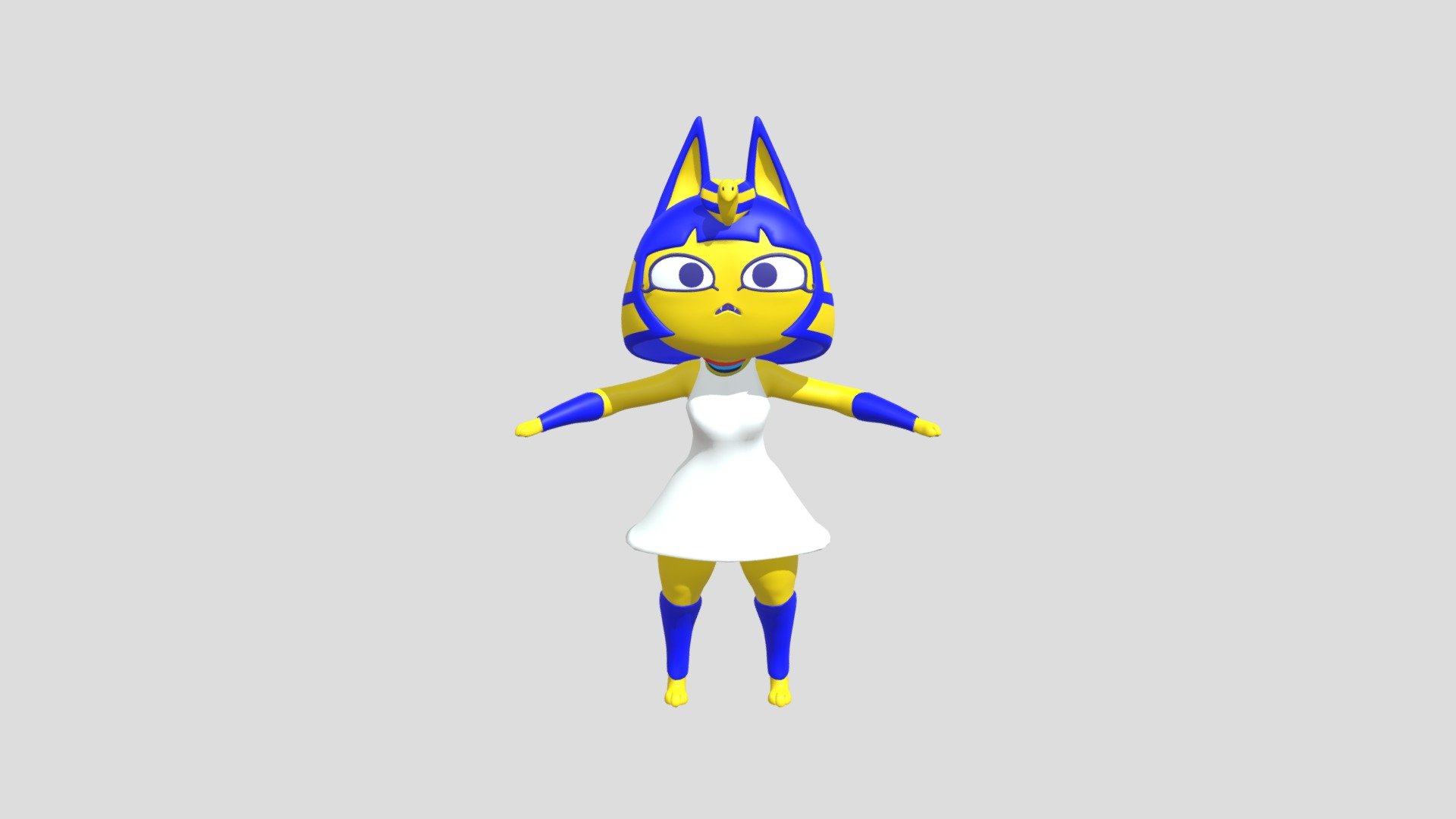Ankha nsfw - 3D model by polux3DRender [4a8afee] - Sketchfab
