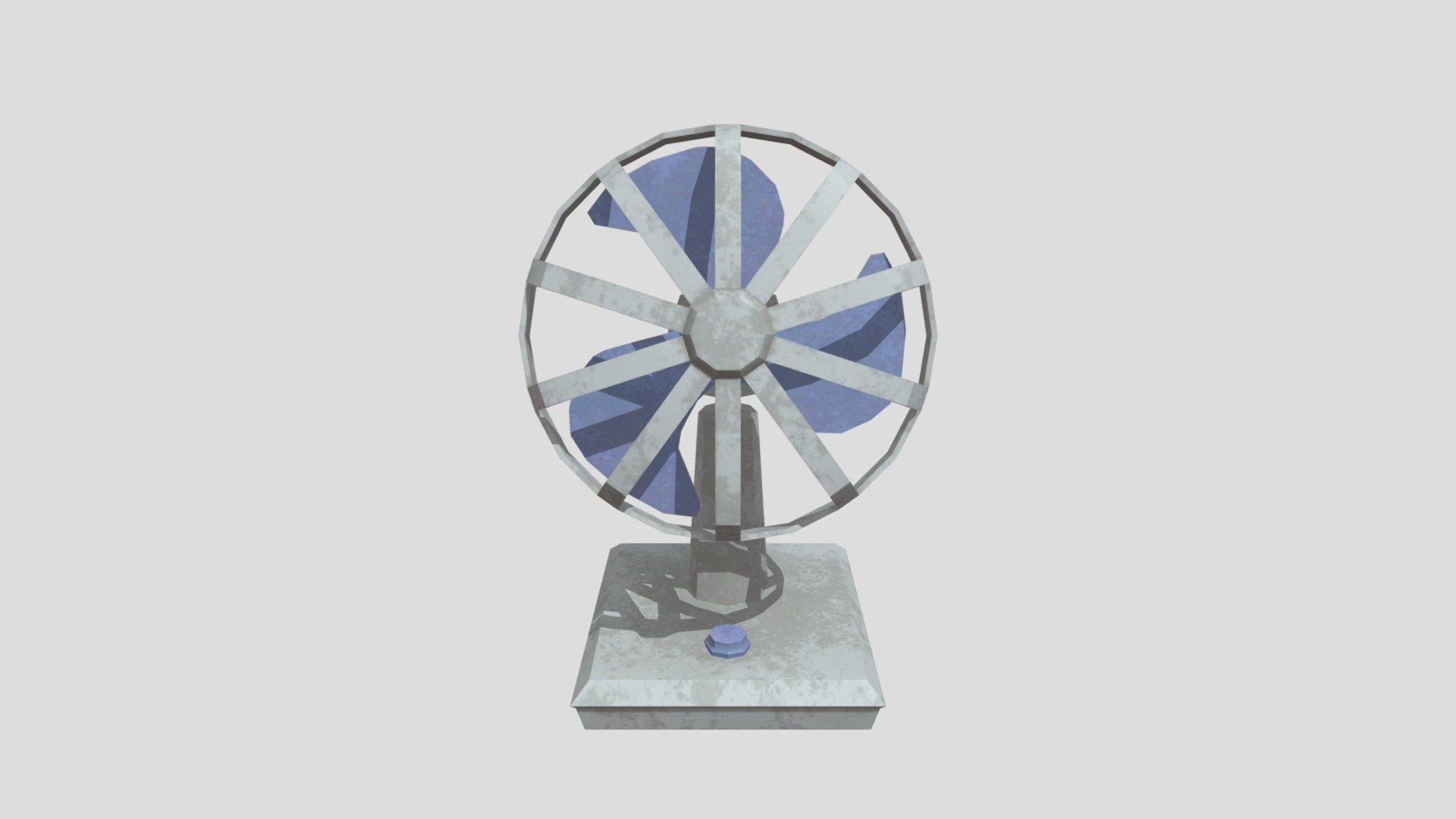 Simple fan - 3D model by FabinhoArte [4a8cd9a] - Sketchfab