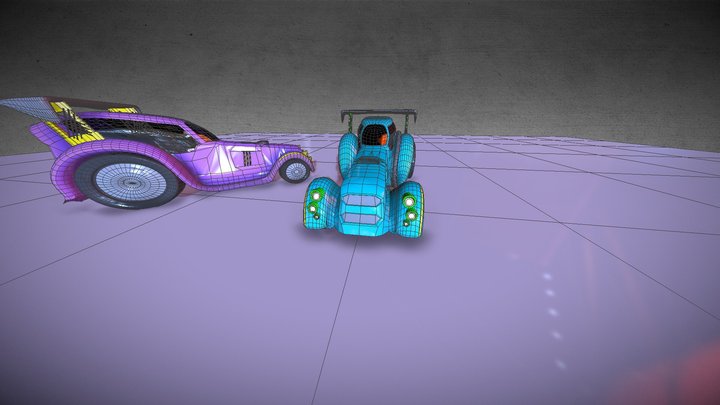 Rocket-league 3D models - Sketchfab