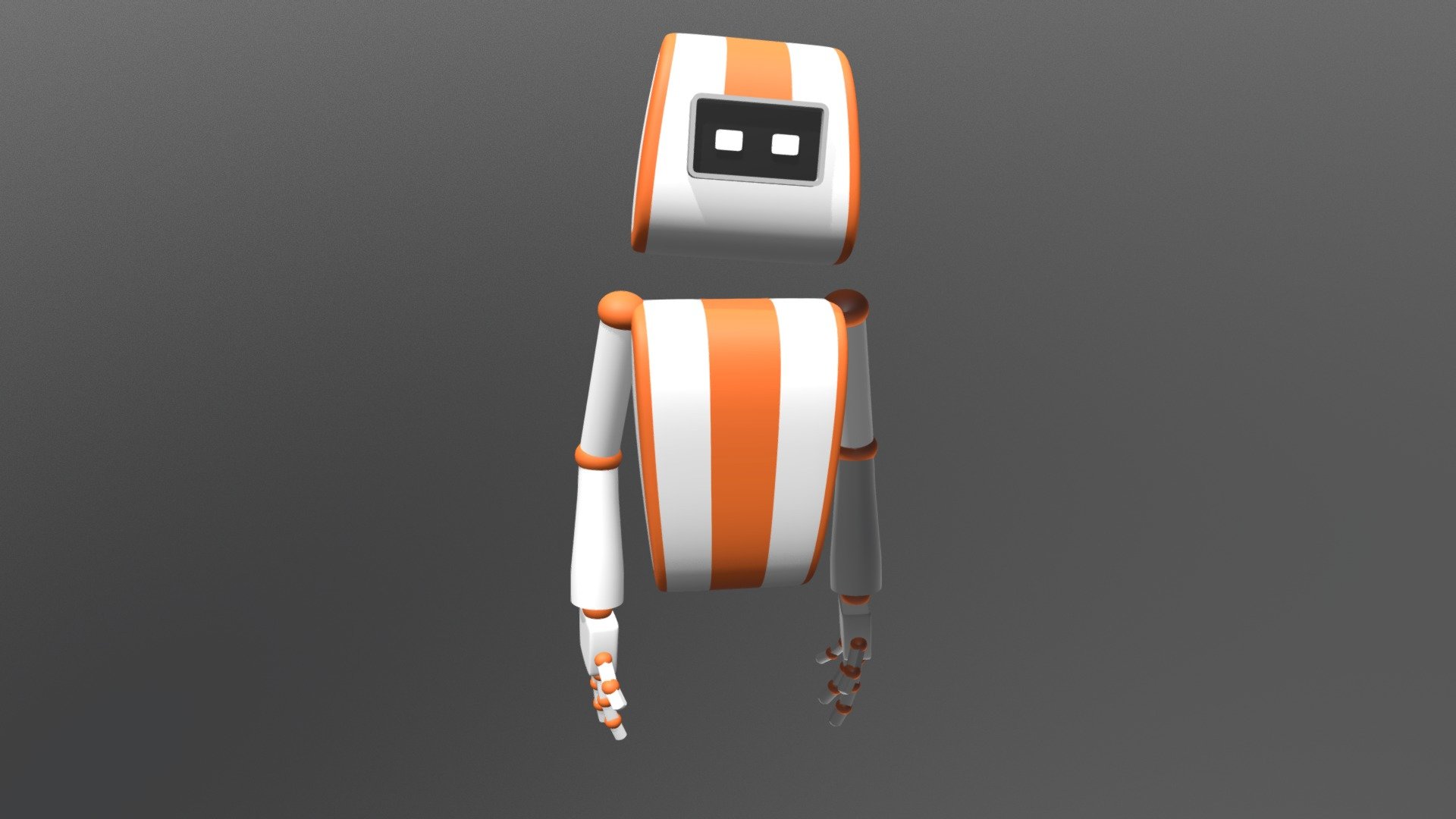 Robô - 3D model by filipimacielrj [4a8f9f9] - Sketchfab