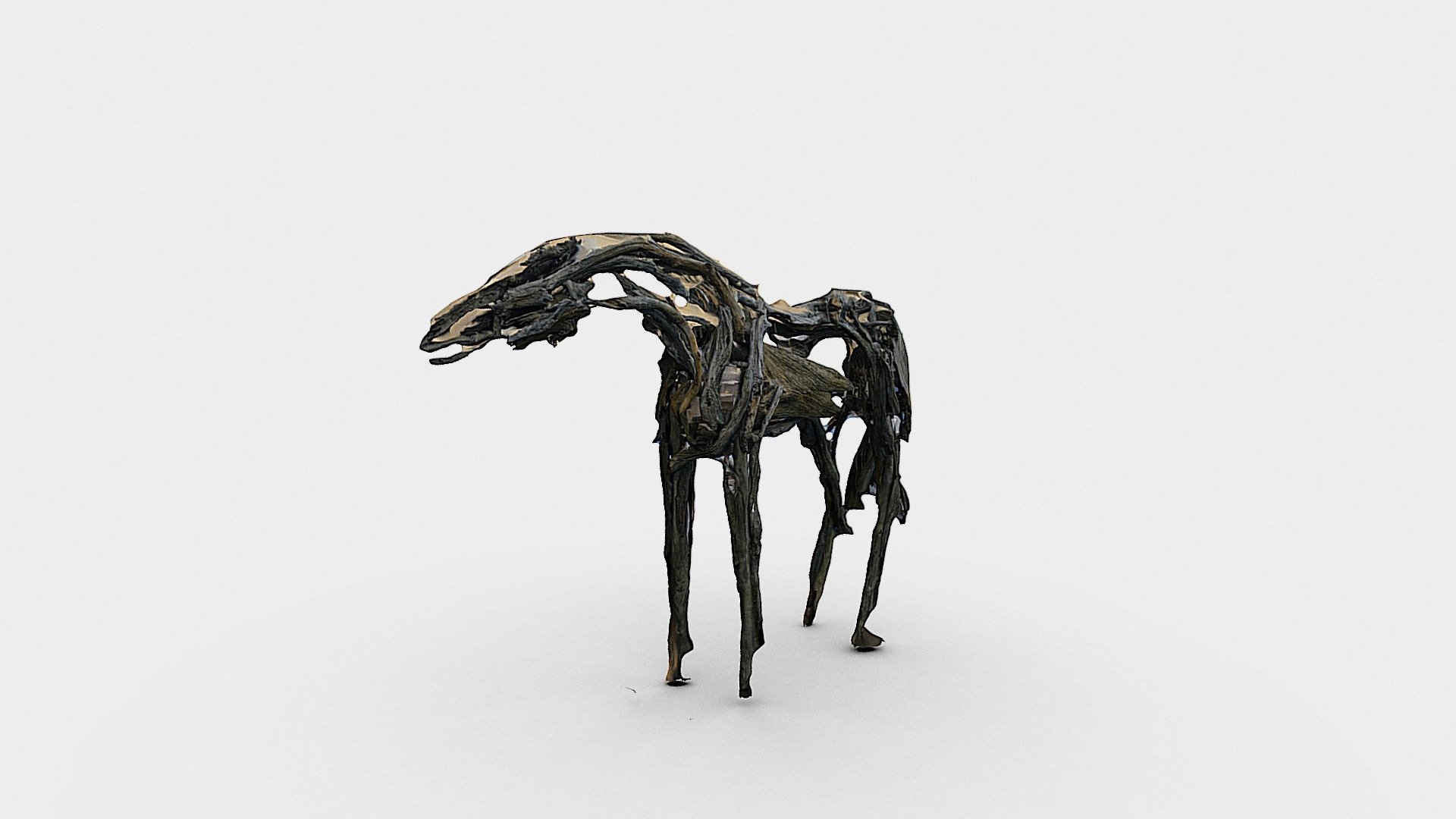 Põhina, 2001 - by Deborah Butterfield - 3D model by alban [4a8fe3a ...