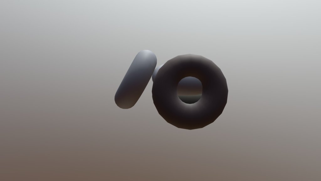 Compulsory 1 Donut Cluster Johannes - 3D model by OWGKID [4a9023a ...