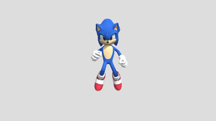 Sonic Movie Skins Animations Sonic Dash - A 3D model collection by Toei ...