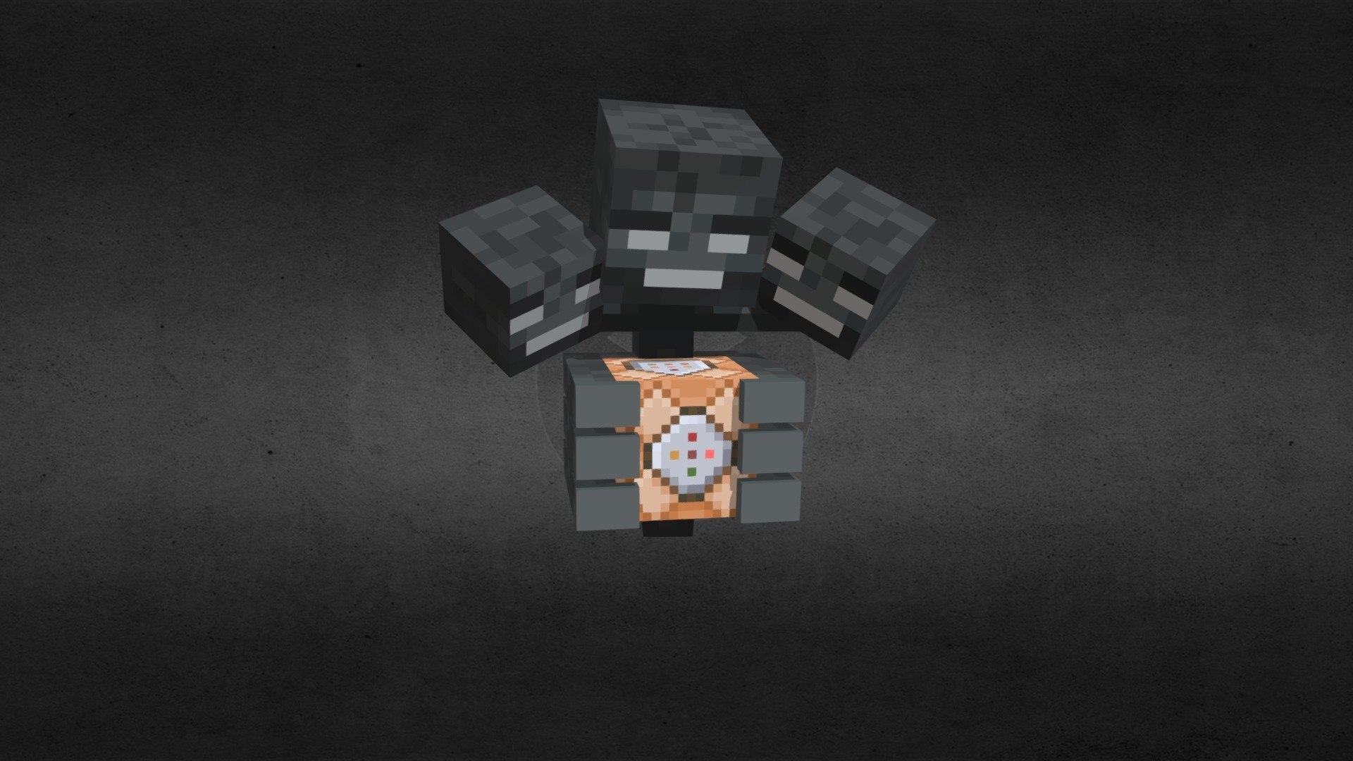 Wither Storm Phase 0 With Animation - Download Free 3D model by Nether ...