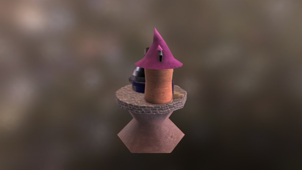 Wizard Tower - 3D model by tmaclean1 [4a94d75] - Sketchfab