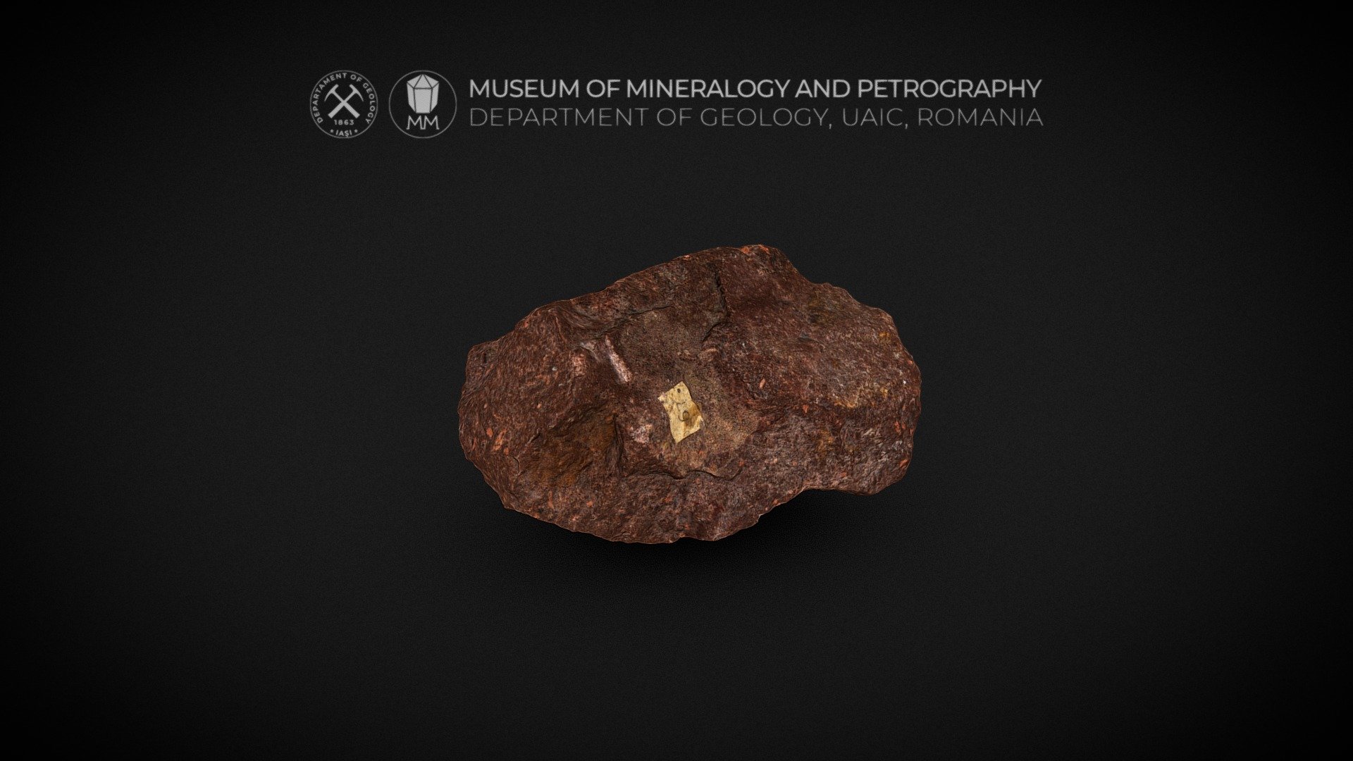 Alkali feldspar Rhyolite (igneous rock), Romania - 3D model by Museum ...