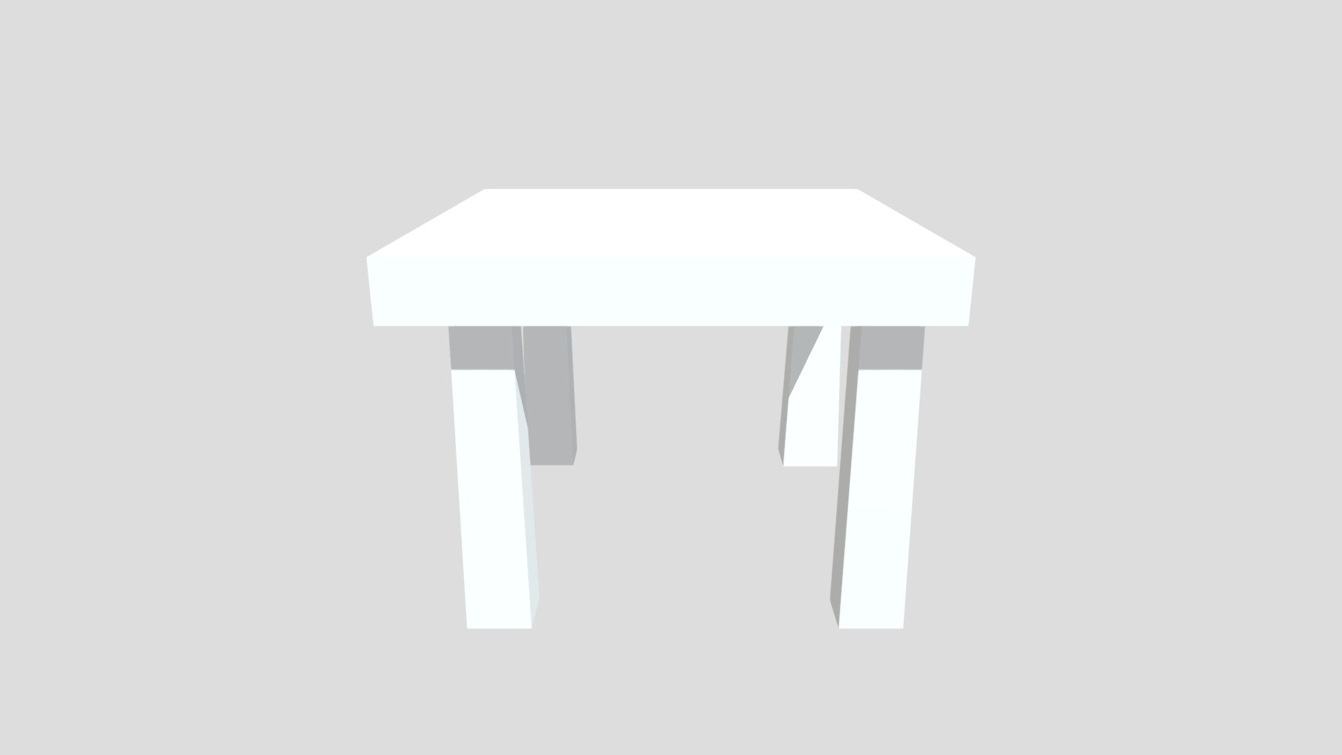 low-poly side table - Download Free 3D model by GiancaiG [4a962c0 ...