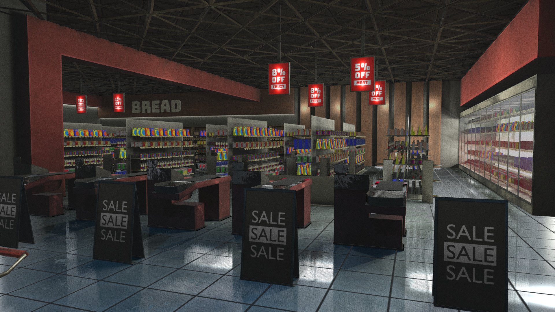 VR Supermarket - 3D model by Leandro Nicolas (@LeandroN) [4a96334 ...