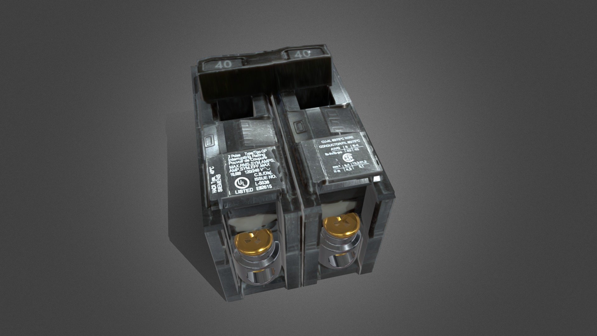 Circuit Breaker Fuse - Download Free 3D model by symension123 [4a96a66 ...