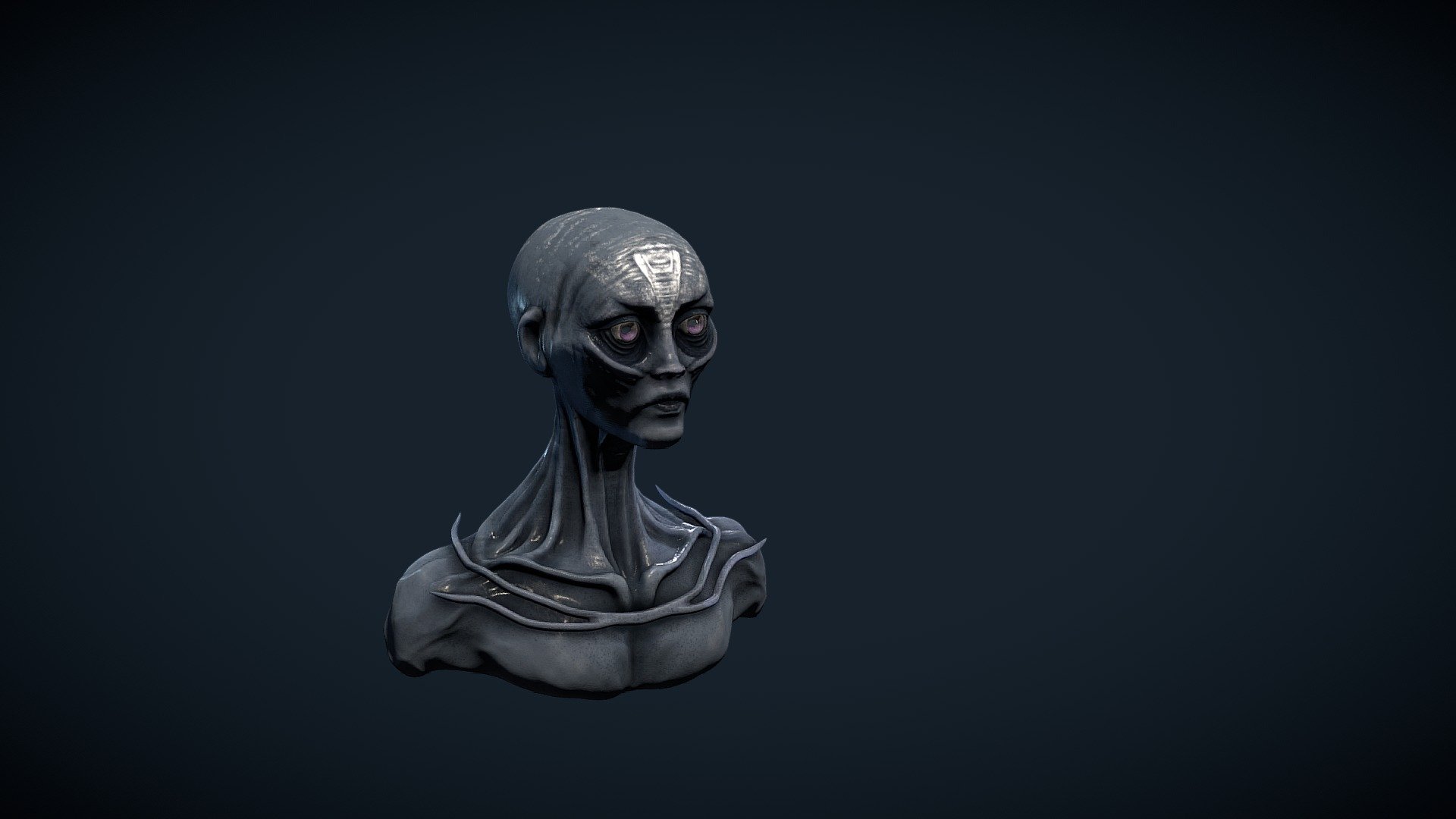 Alien - 3D model by arozhanovsky [4a9919b] - Sketchfab