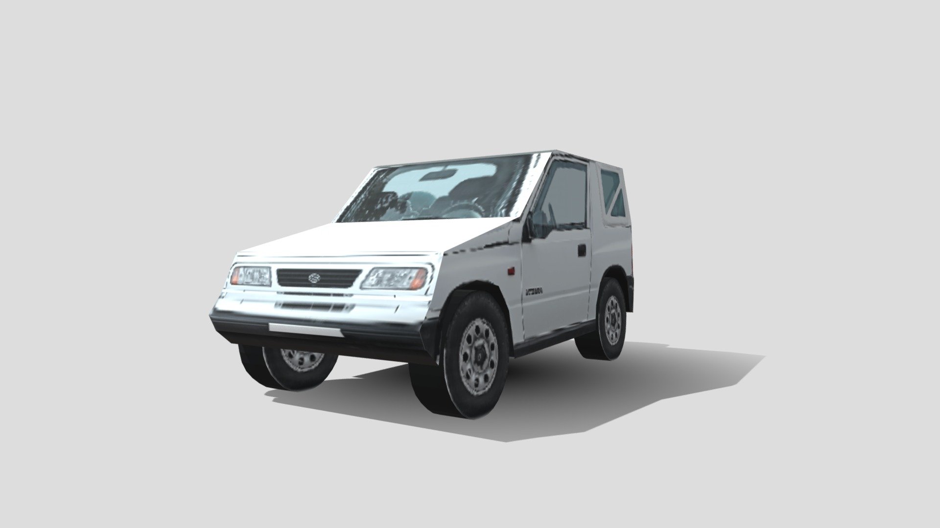 1994 Suzuki Vitara Low poly - 3D model by Schafter [4a992b9] - Sketchfab