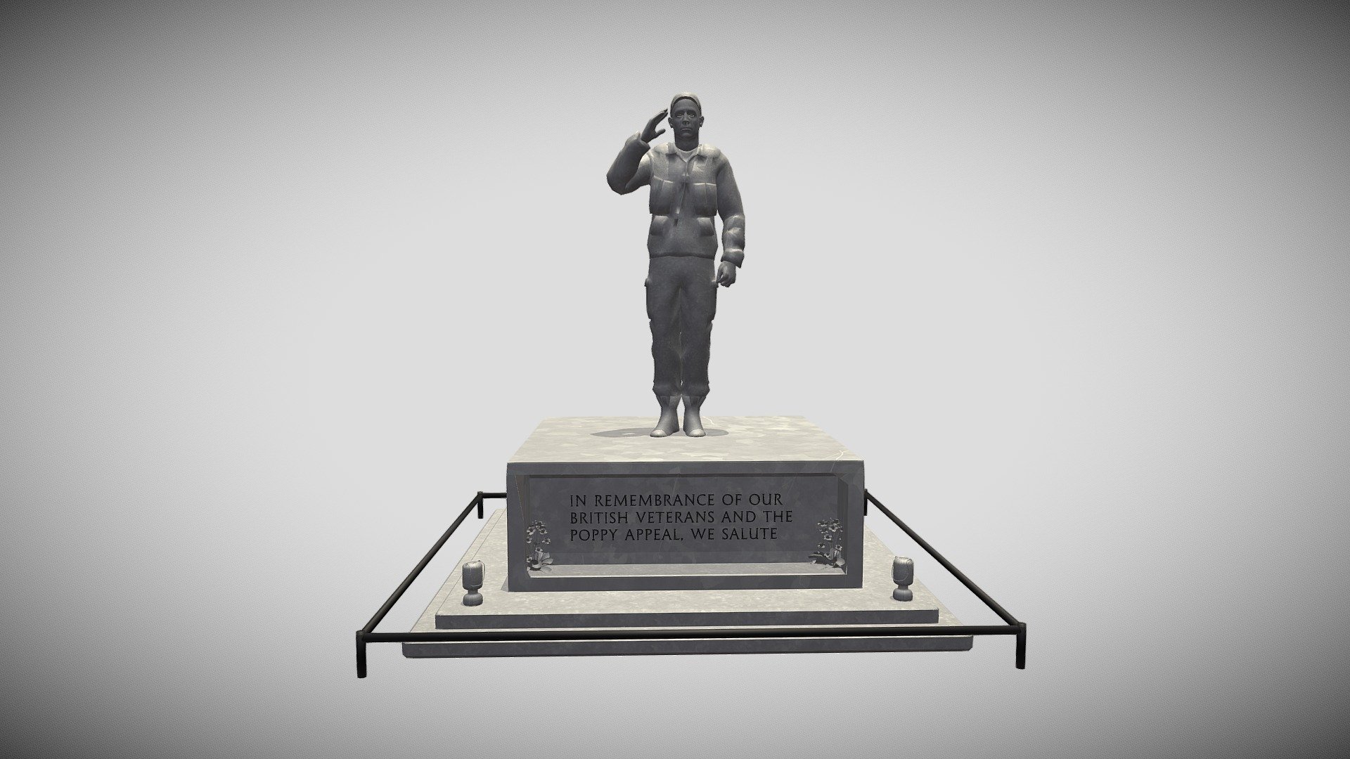 Veteran's Village Cenotaph - 3D model by CedwardsDesign (@Cedwards2506 ...