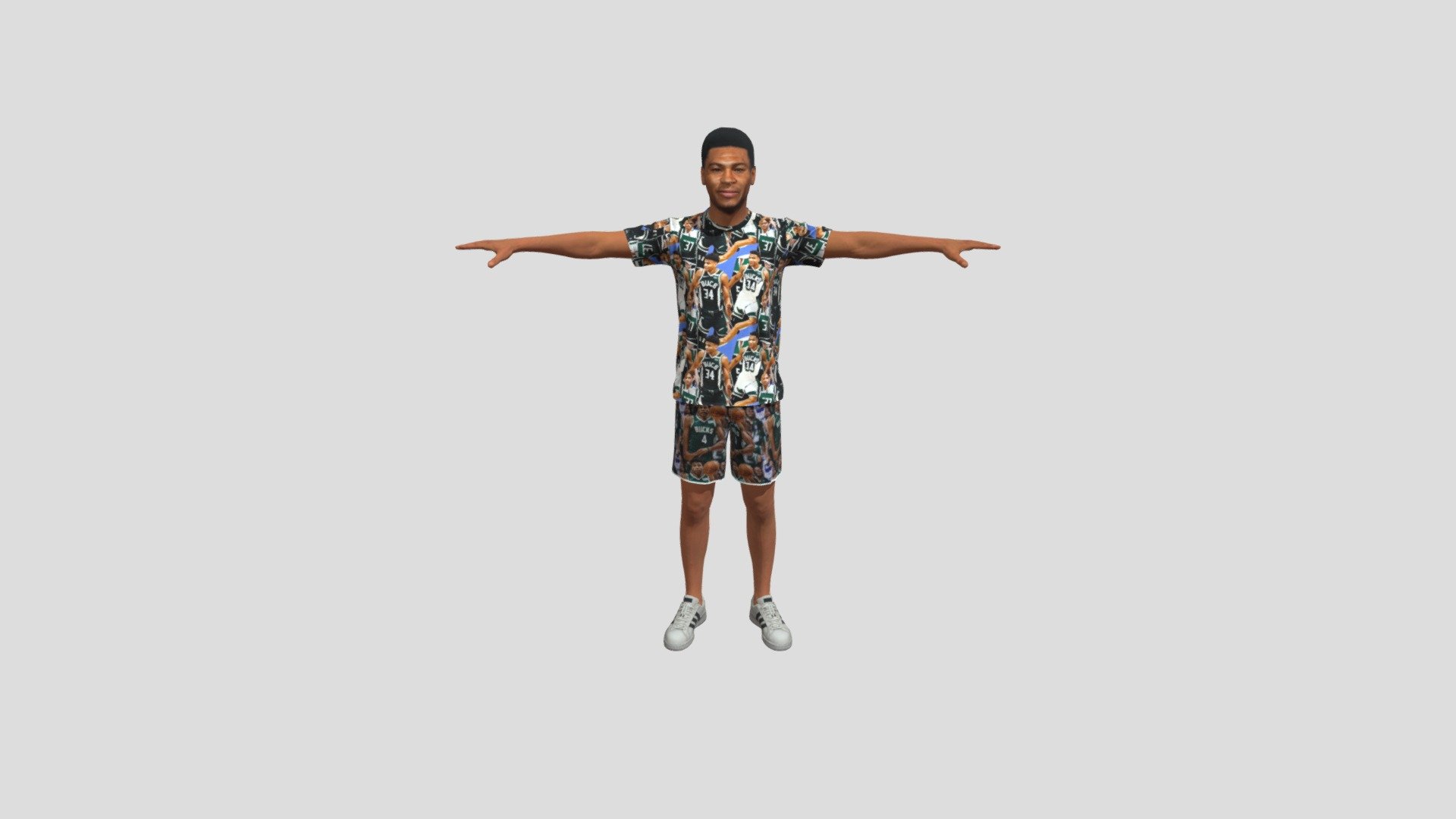 Giannis Antetokounmpo Buy Royalty Free 3d Model By Daniel Pikl